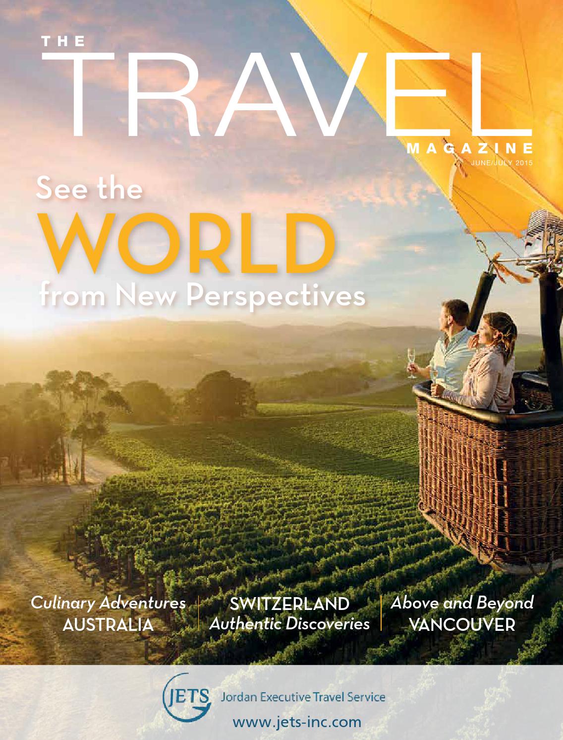 The Travel Magazine | Summer 2015 by Jordan Executive Travel Service ...
