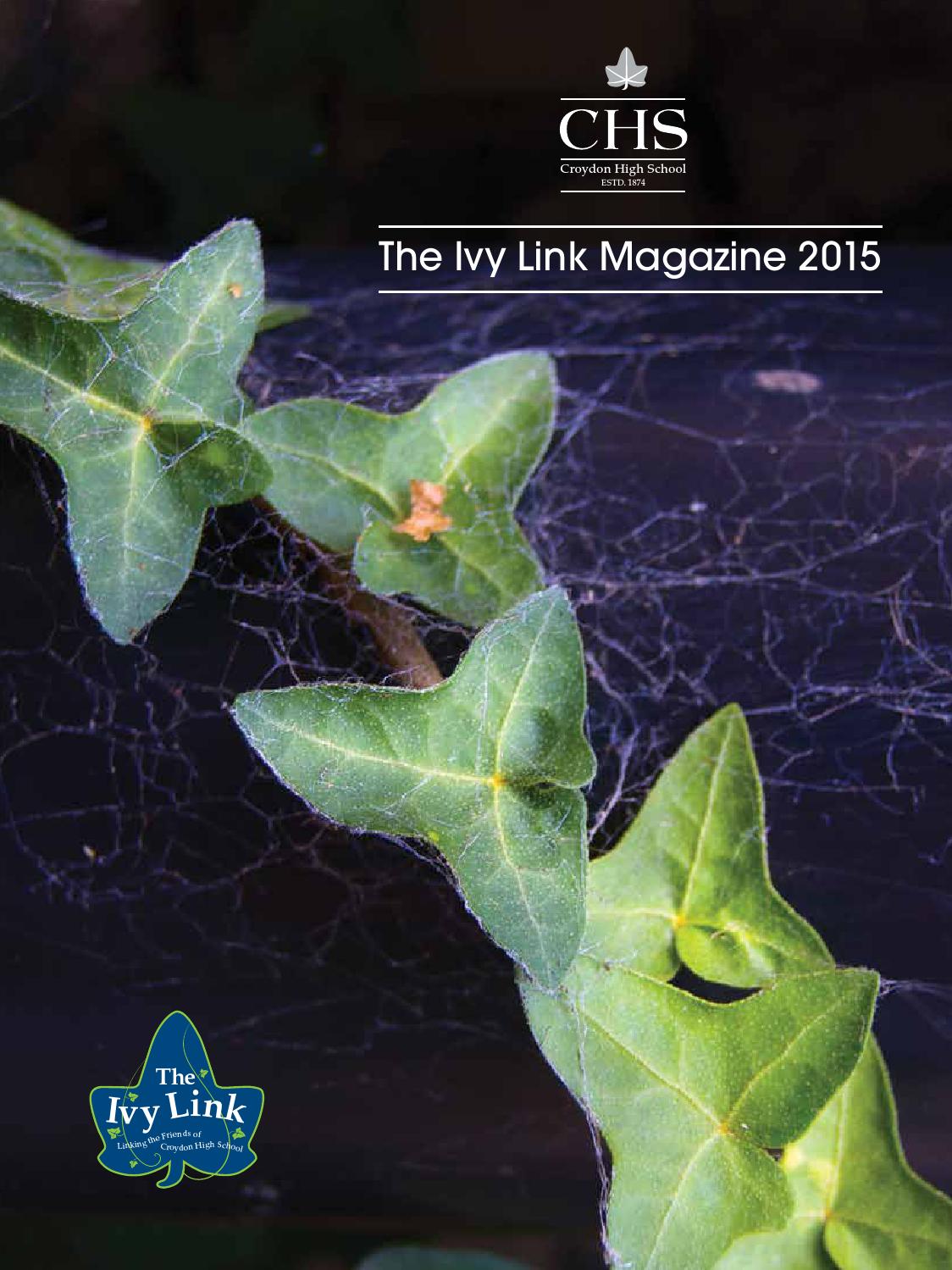 Ivy link magazine 2015 by GDST - Issuu
