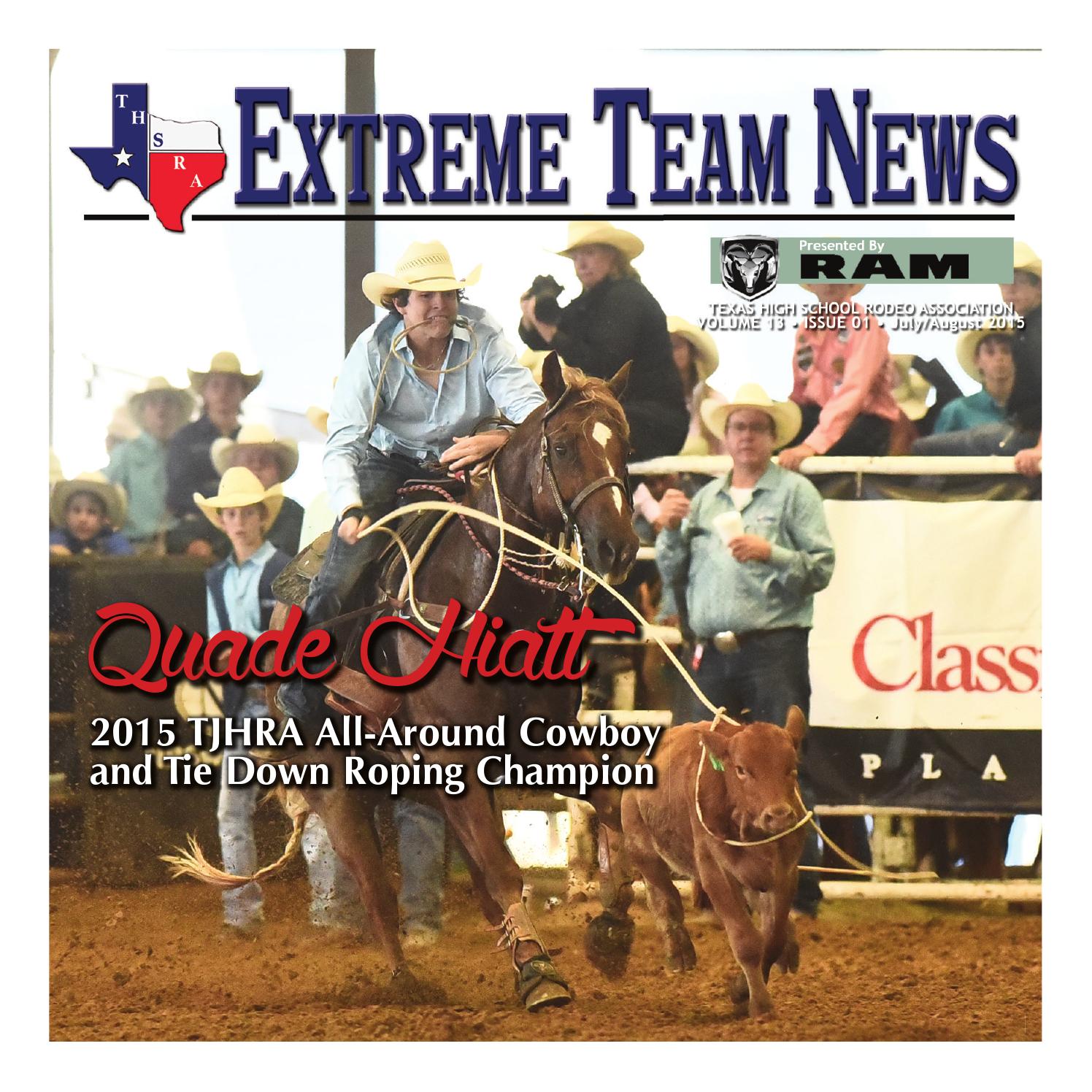 July/August 2015 Extreme Team News, Official News of Texas High School ...