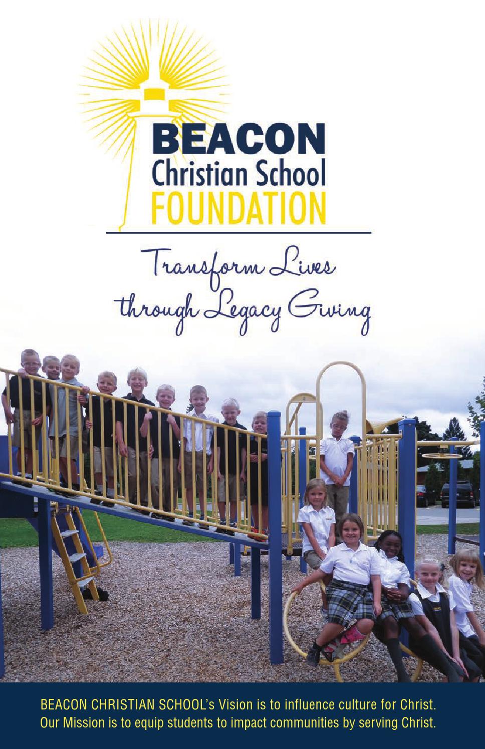 Beacon Christian School Foundation by beaconchristian - Issuu