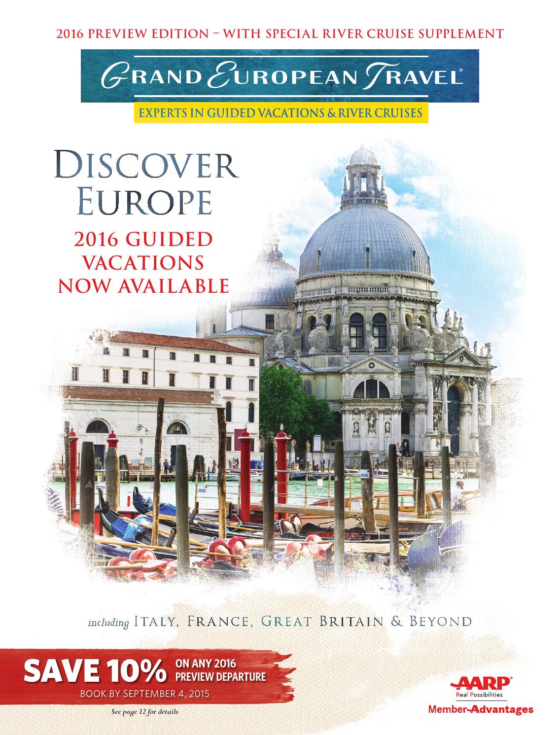 Grand European Travel 7th Edition 2015 by Grand European Travel - Issuu