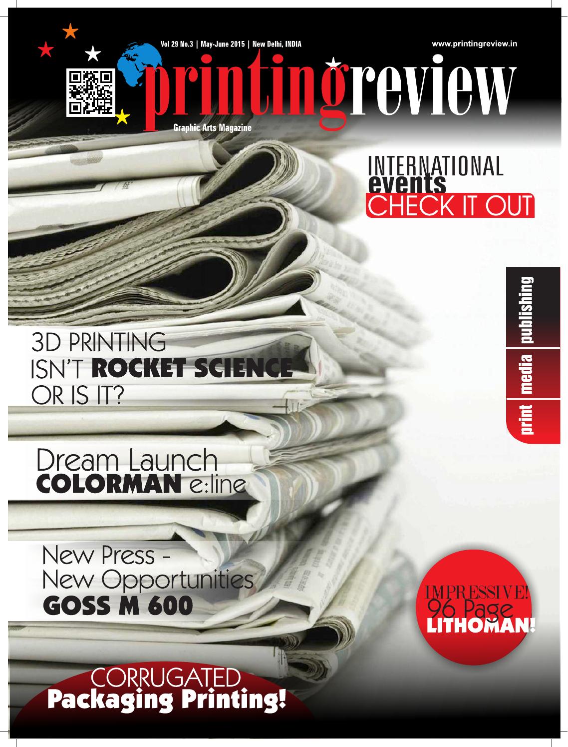 Printing Review, May-June 2015 by Worldwide Publications - Issuu
