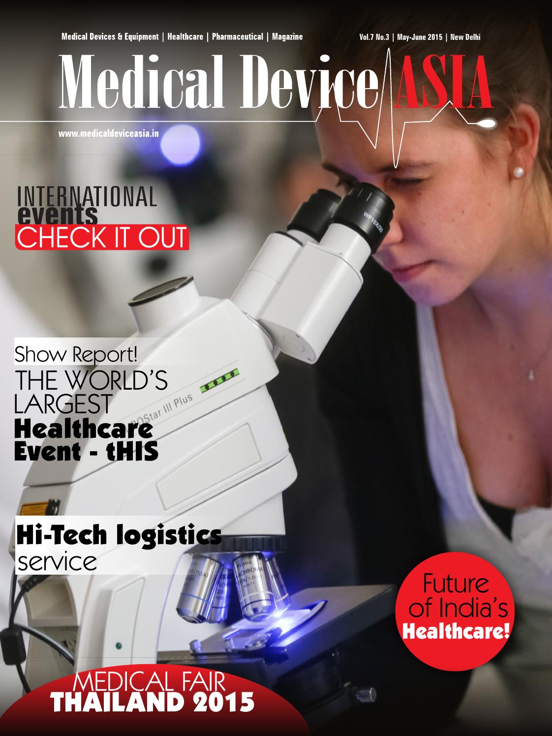 Medical Device ASIA, May-June 2015 by Worldwide Publications - Issuu