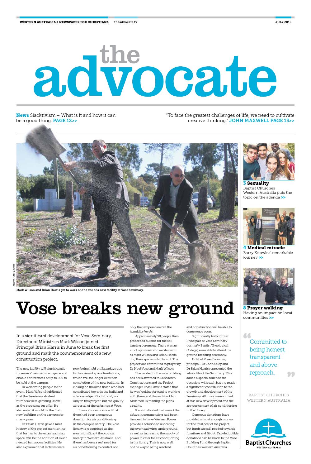 The Advocate July 2015 by imageseven - Issuu