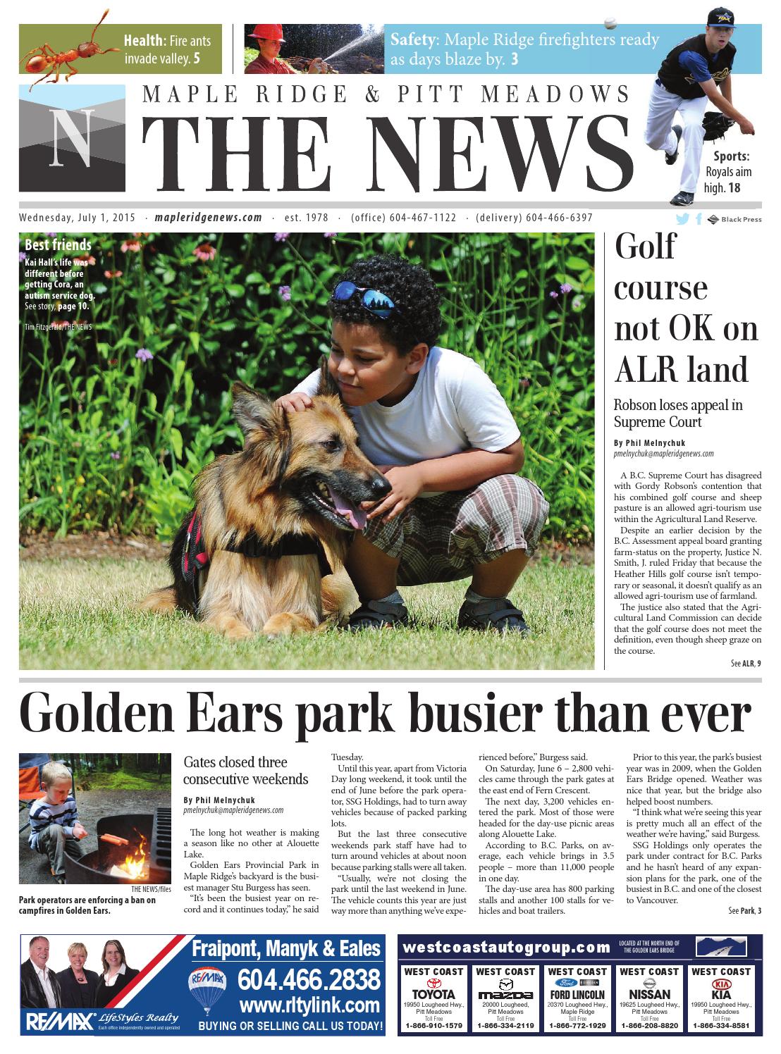 Maple Ridge News, July 01, 2015 by Black Press Media Group - Issuu