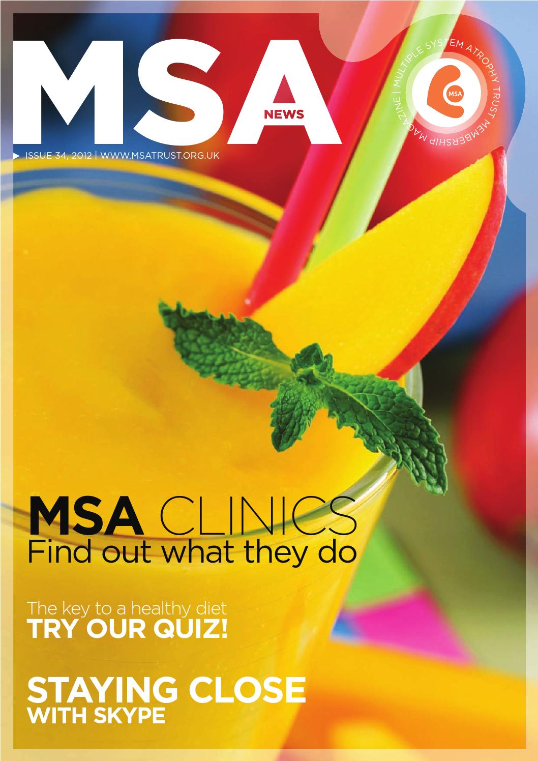 MSA News (issue 34) by MSA Trust - Issuu