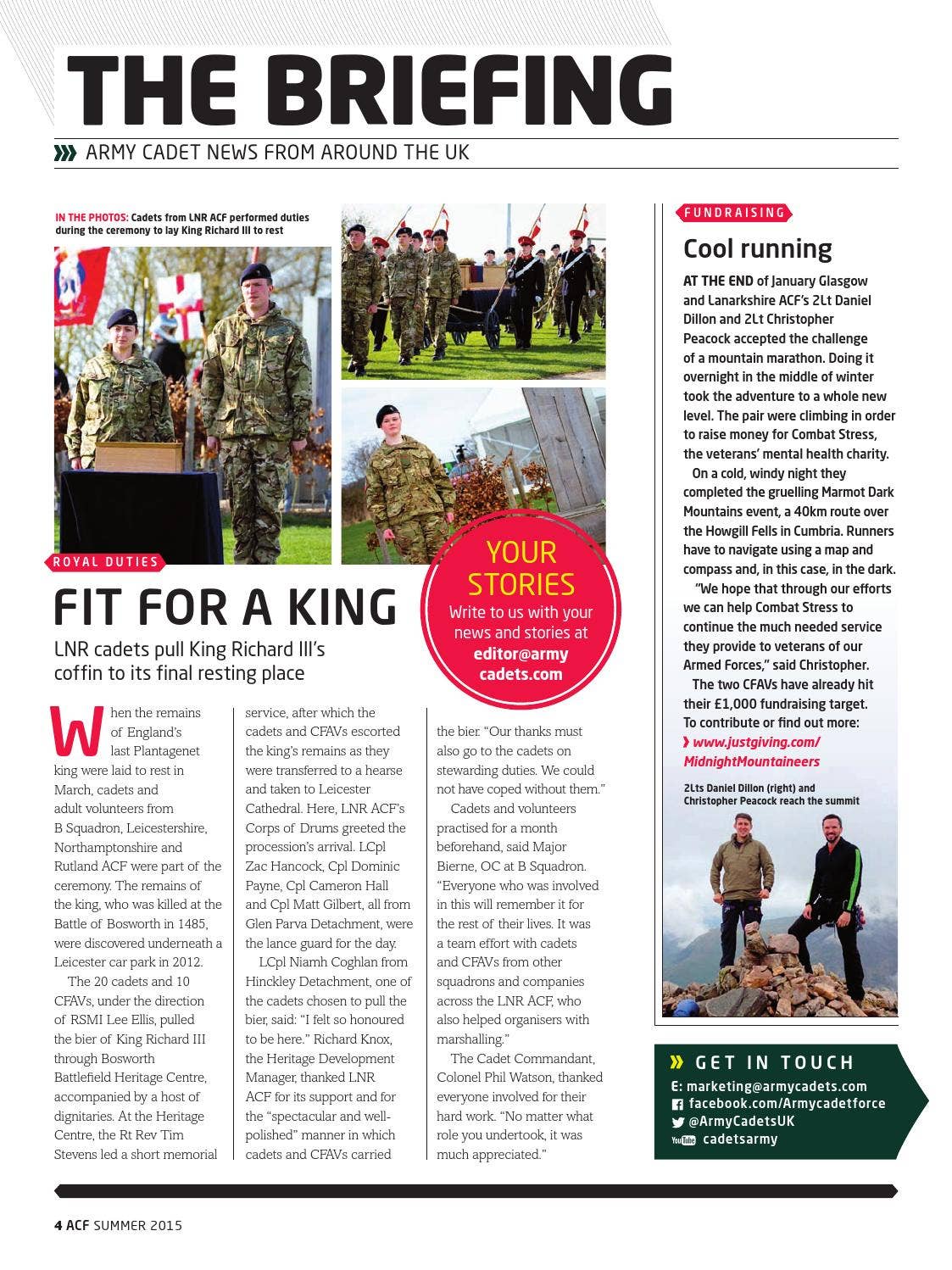 Army Cadet Magazine Summer 2015 by Army Cadets - Issuu