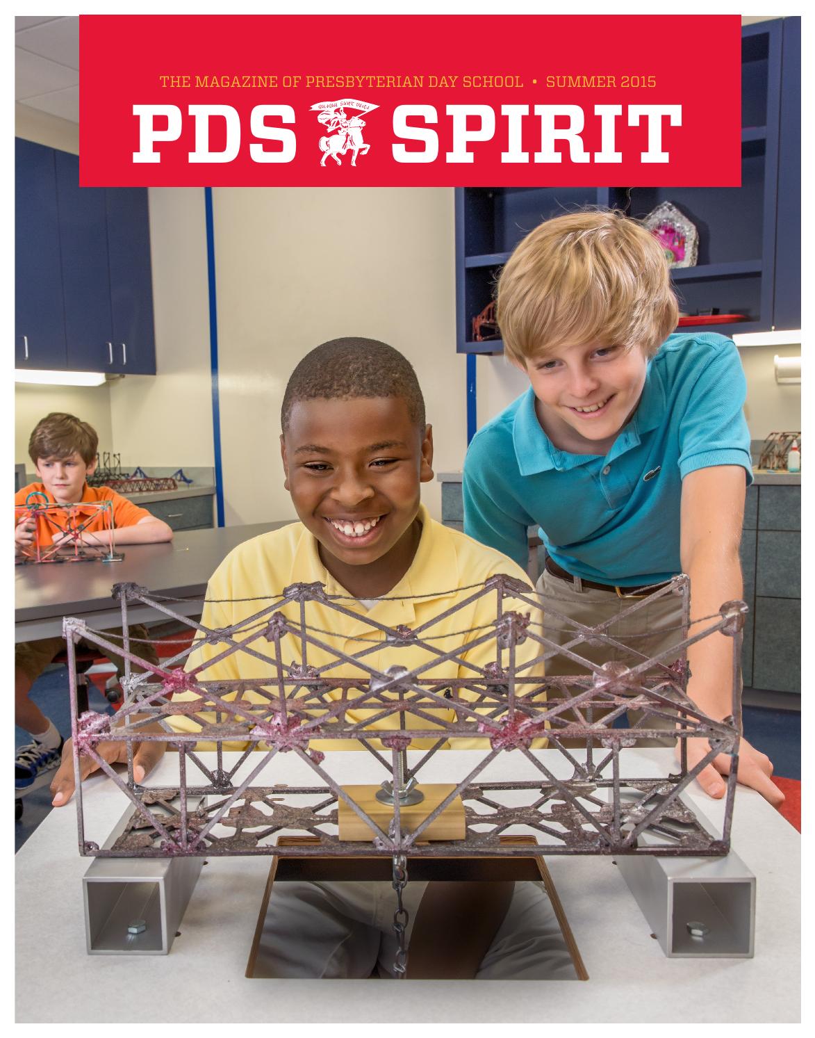PDS Spirit - Summer 2015 by Presbyterian Day School - Issuu