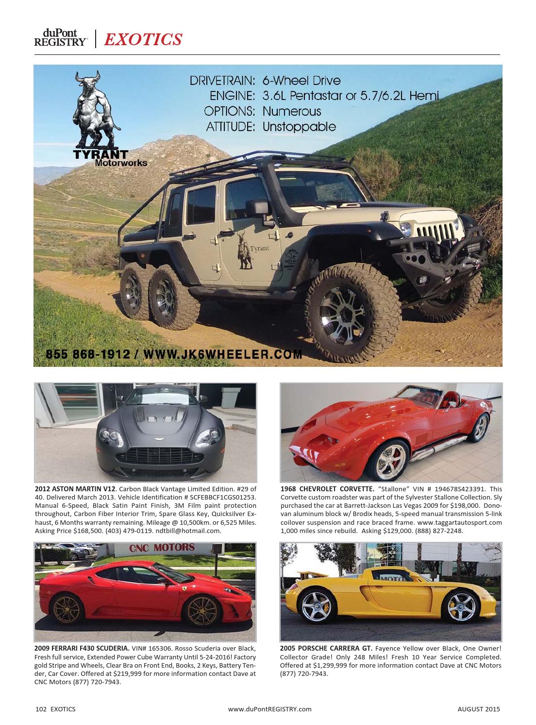 Sylvester Stallone Ferrari Collection