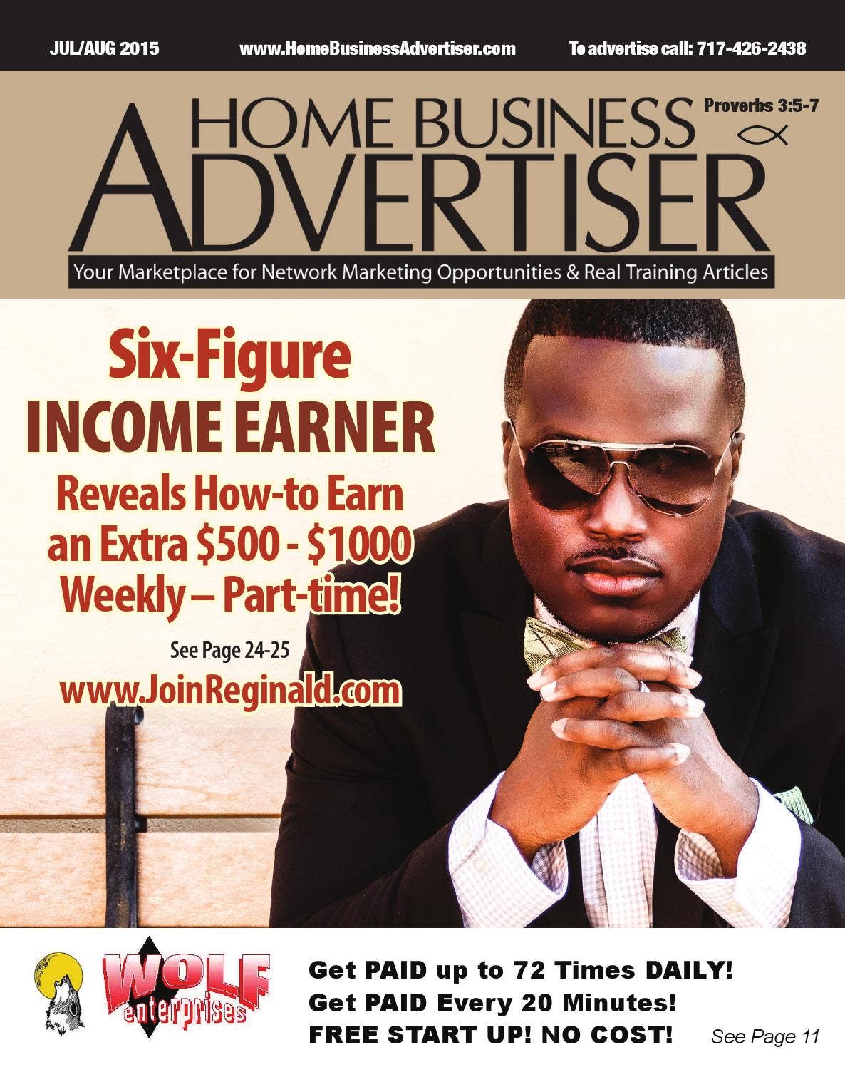 July/August 2015 issue by Home Business Advertiser Magazine - Issuu