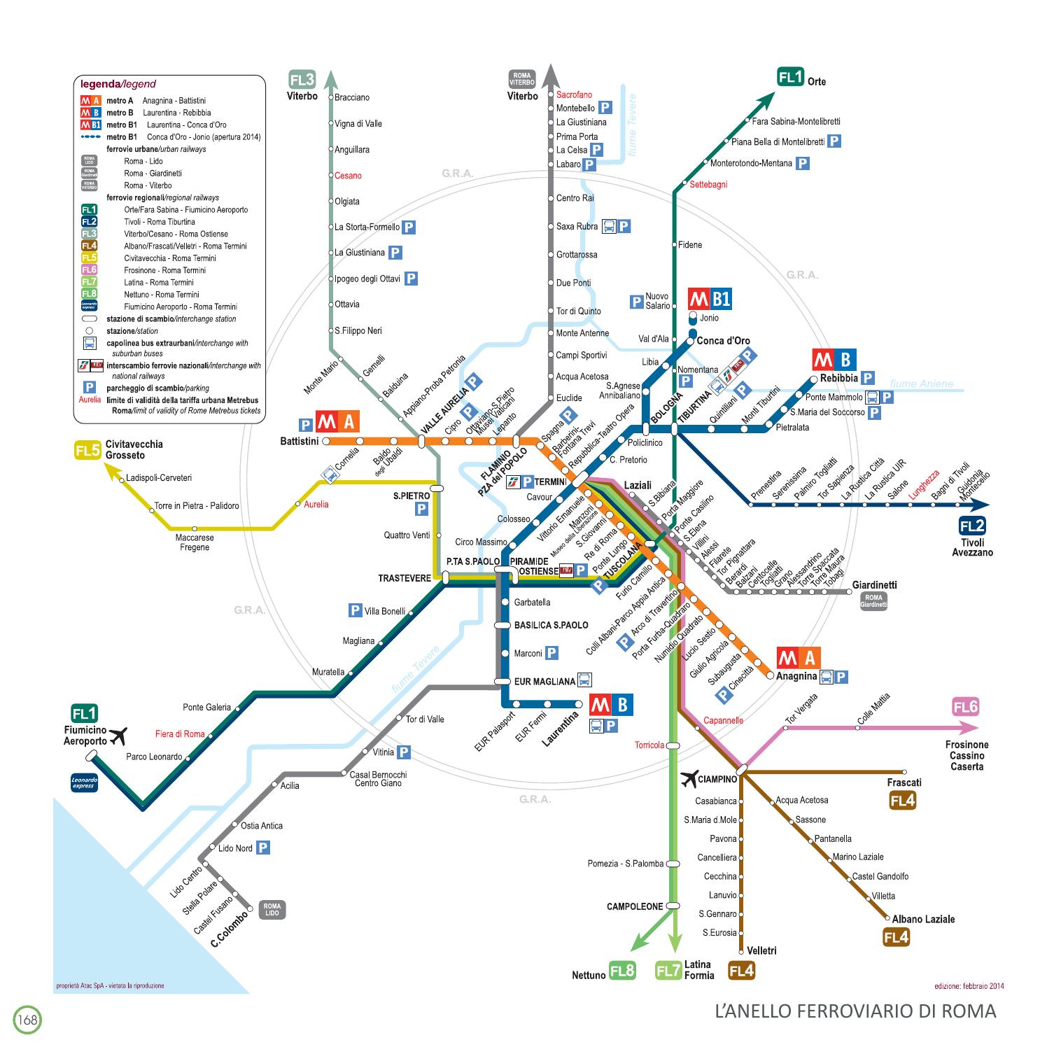 L'Anello Ferroviario di Roma - ipotesi e studi per la chiusura della ...