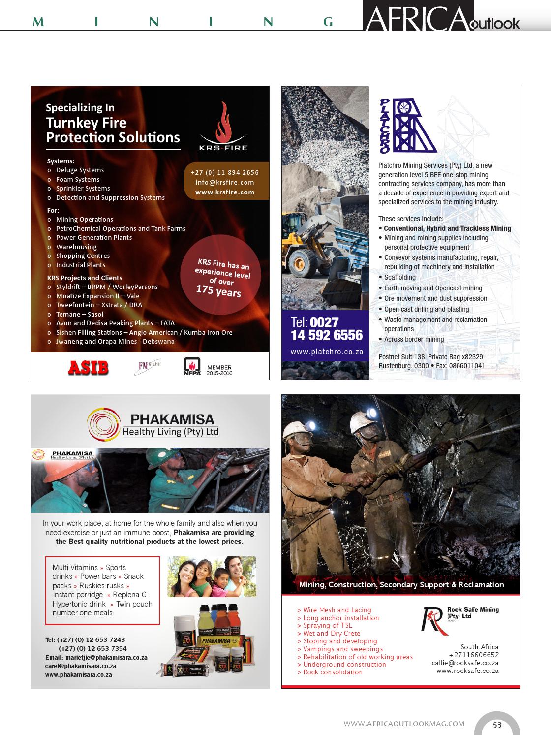 ROYAL BAFOKENG PLATINUM by Outlook Publishing - Issuu