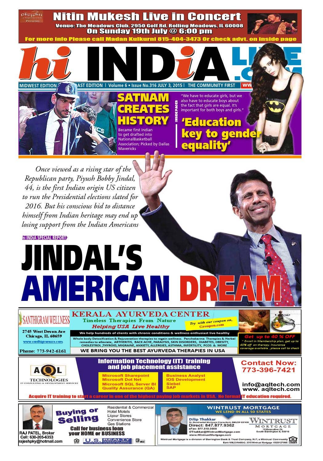 hi INDiA July 03, 2015 by hi INDiA Weekly - Issuu