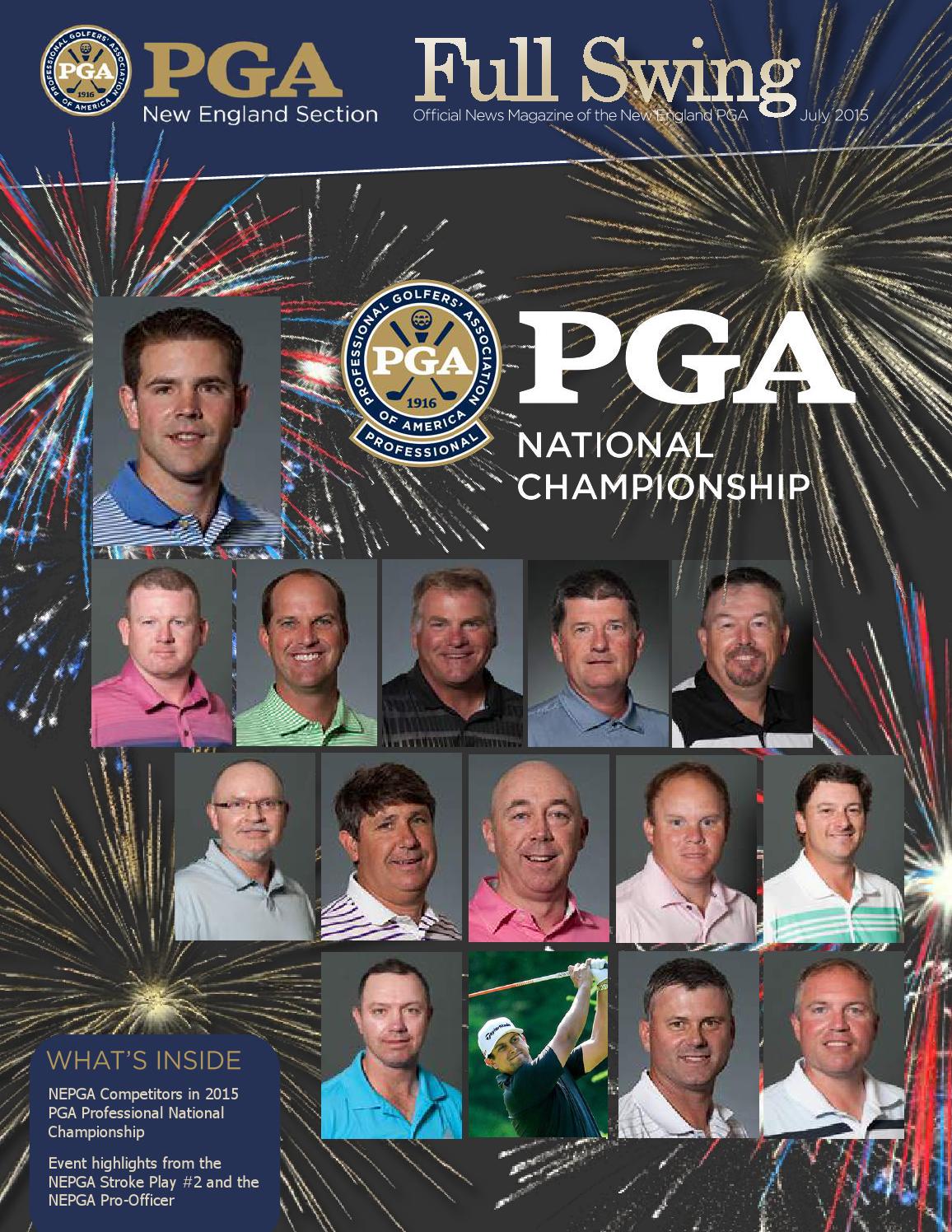 2015 NEPGA July News Magazine by New England PGA - Issuu
