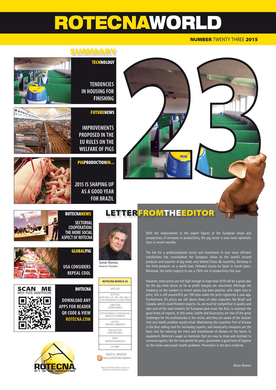 23 Rotecna World by Rotecna, s.a. - Issuu
