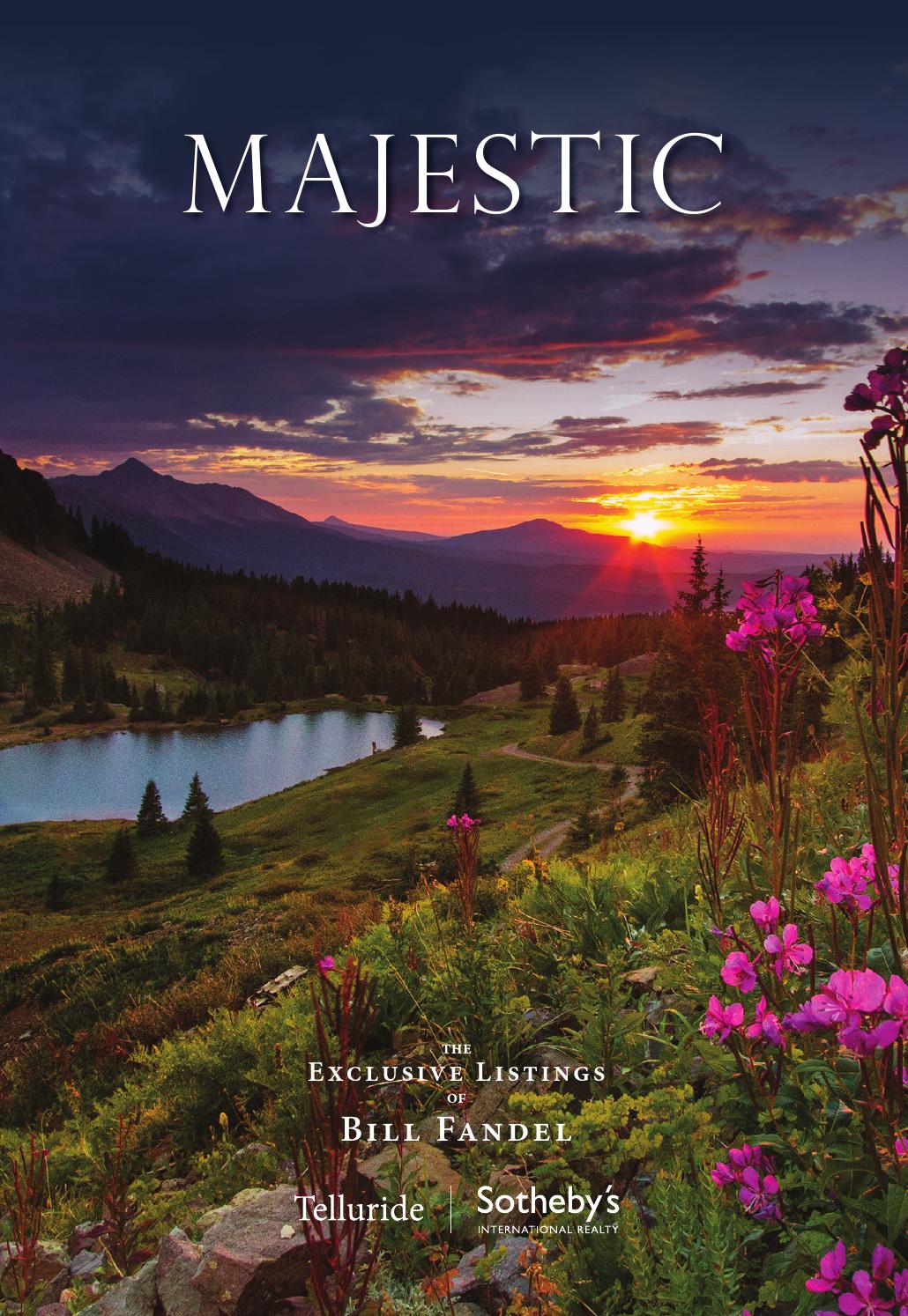 MAJESTIC - The Exclusive Listings of Bill Fandel, Summer 2015 by Bill ...