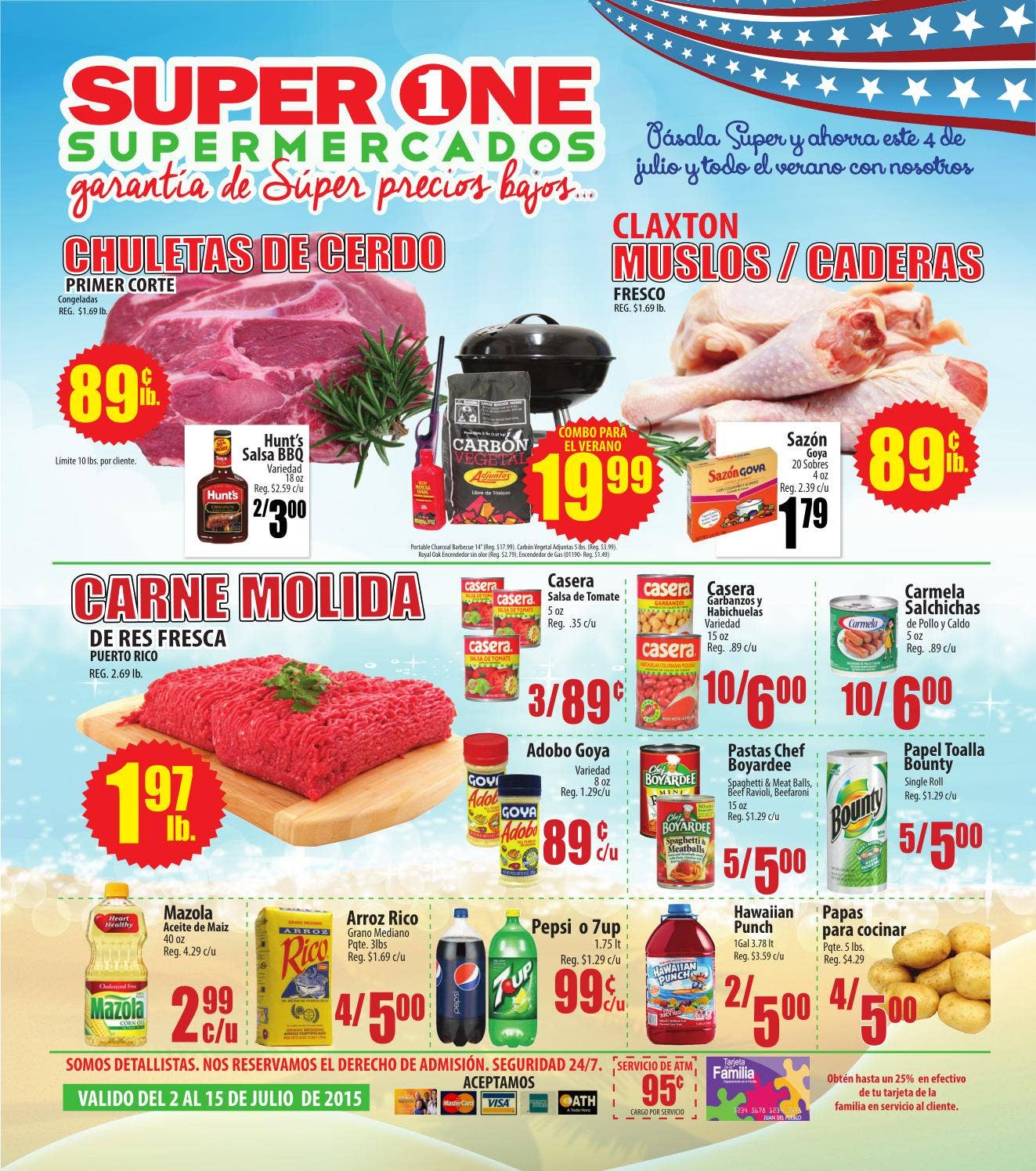 Shopper - Super One (julio 2015) by El Vocero de Puerto Rico - Issuu