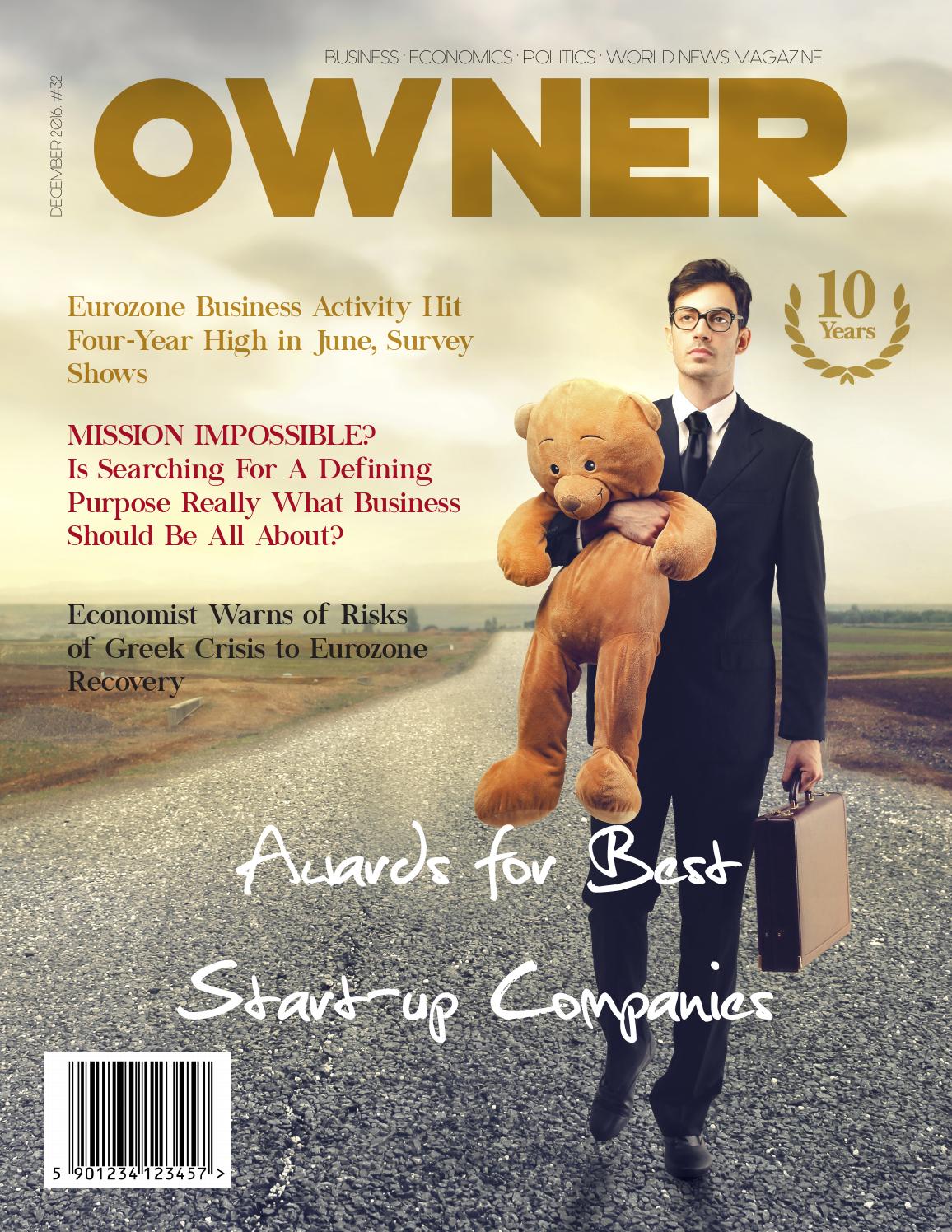 Owner - Business Magazine Print Template by Refresh | Studio - Issuu