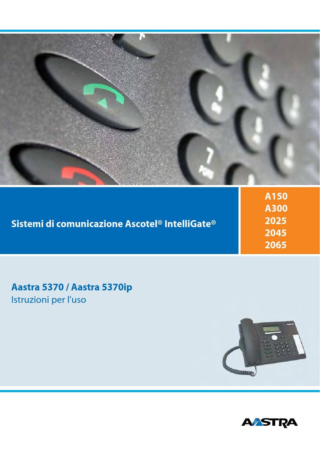 Centralino telefonico Astra:manuale italiano by www.ilmicrofono.it - Issuu