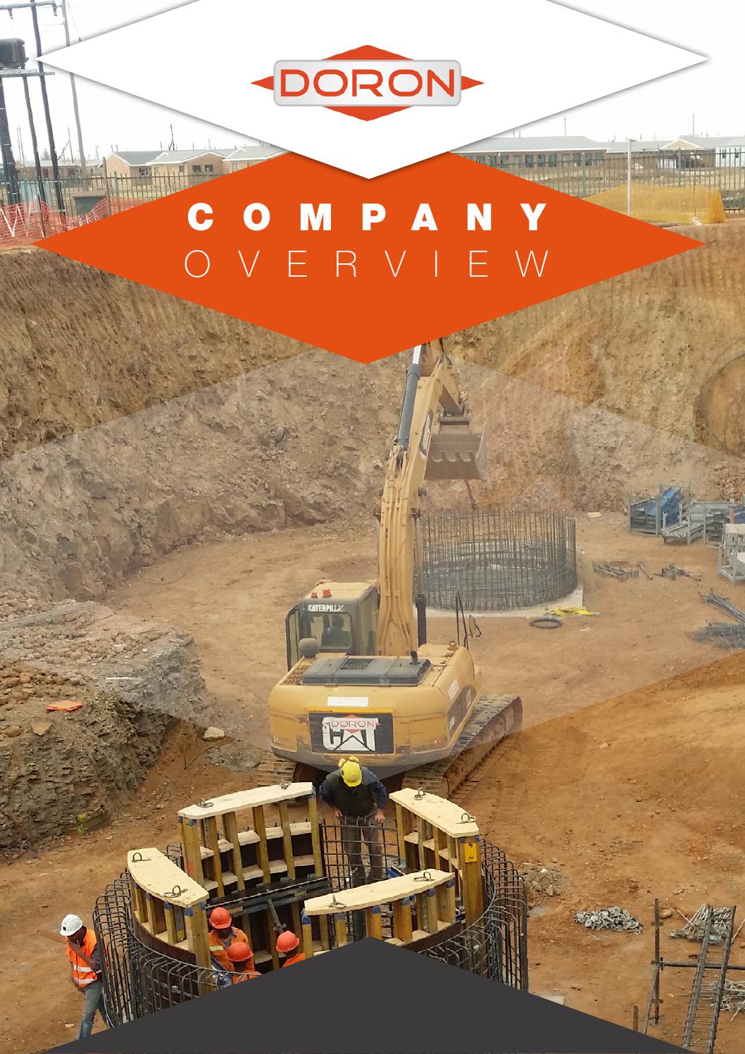 Doron Construction - Brochure - July 2015 by Construction Global - Issuu
