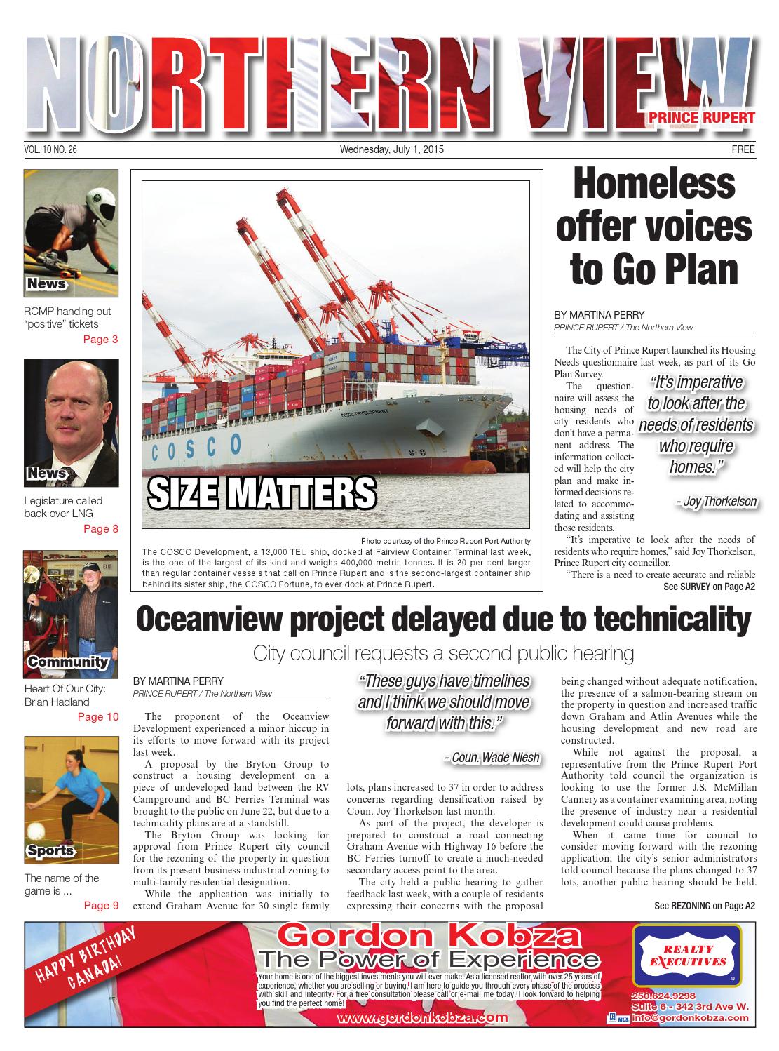 The Northern View, July 01, 2015 by Black Press Media Group - Issuu