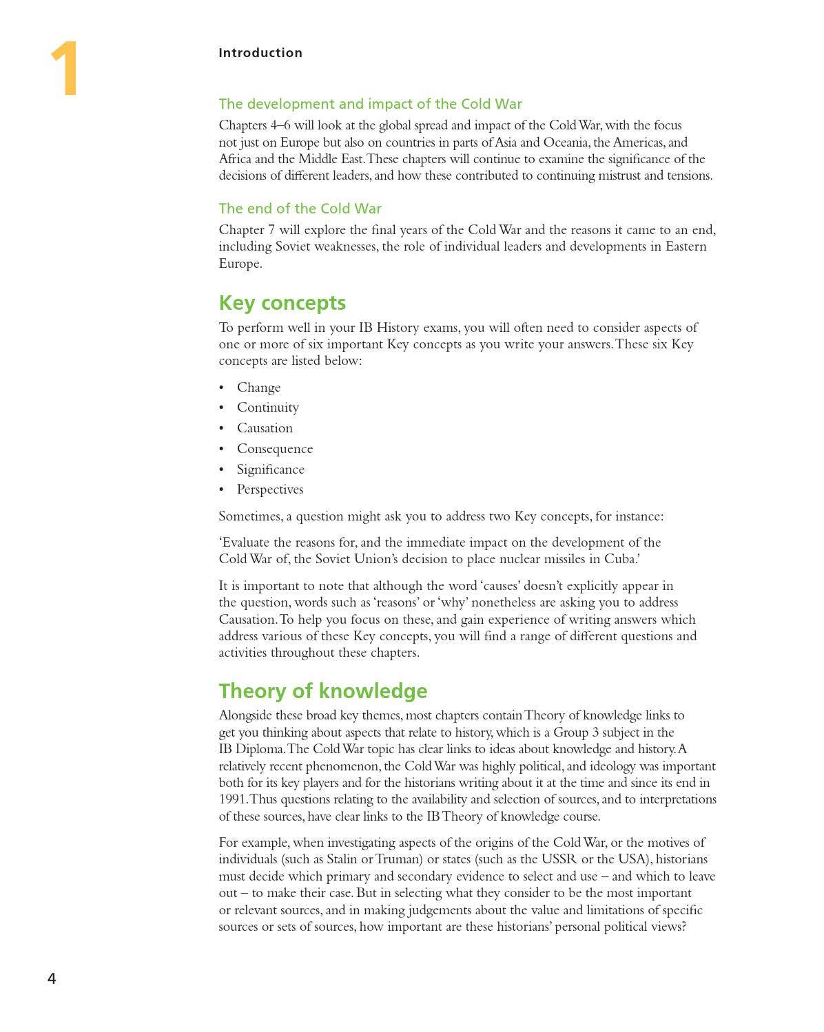 Preview History for the IB Diploma (Paper 2) The Cold War: Superpower ...