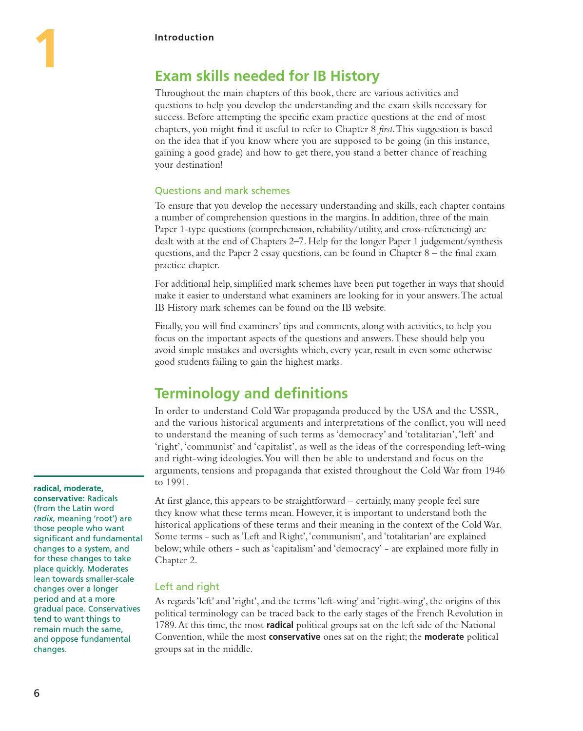 Preview History for the IB Diploma (Paper 2) The Cold War: Superpower ...