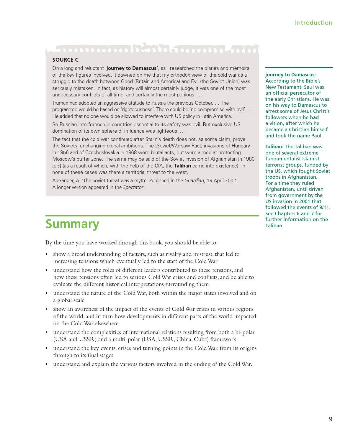 Preview History for the IB Diploma (Paper 2) The Cold War: Superpower ...