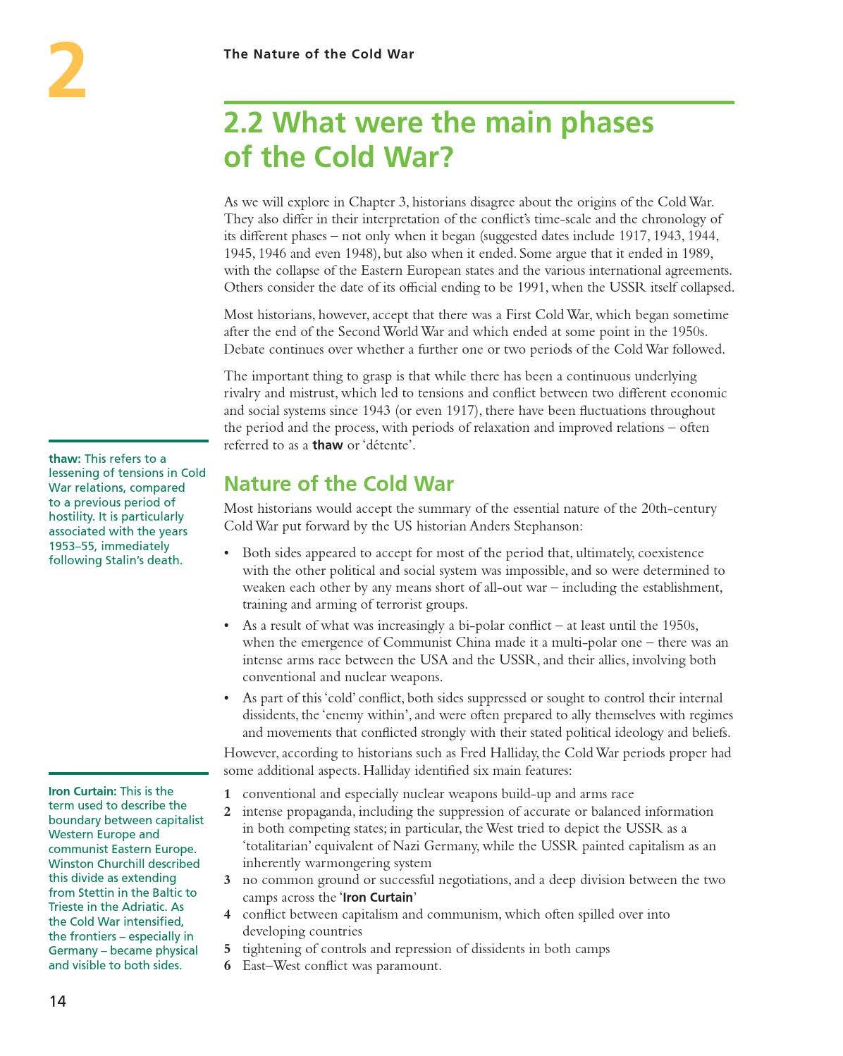 Preview History for the IB Diploma (Paper 2) The Cold War: Superpower ...