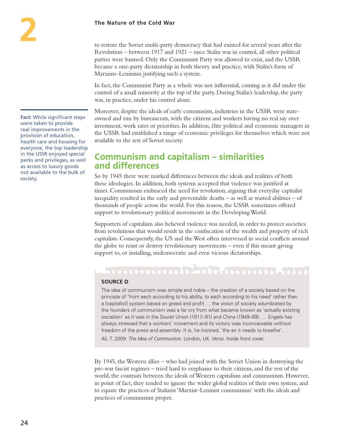 Preview History for the IB Diploma (Paper 2) The Cold War: Superpower ...