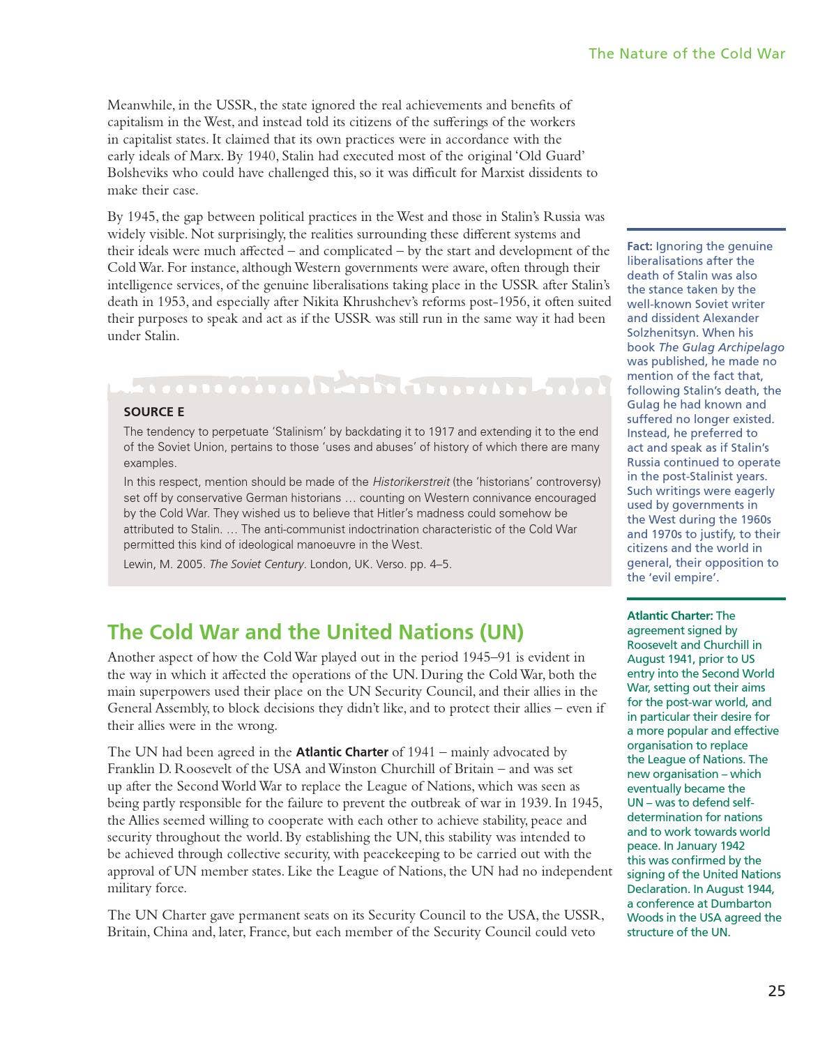 Preview History for the IB Diploma (Paper 2) The Cold War: Superpower ...