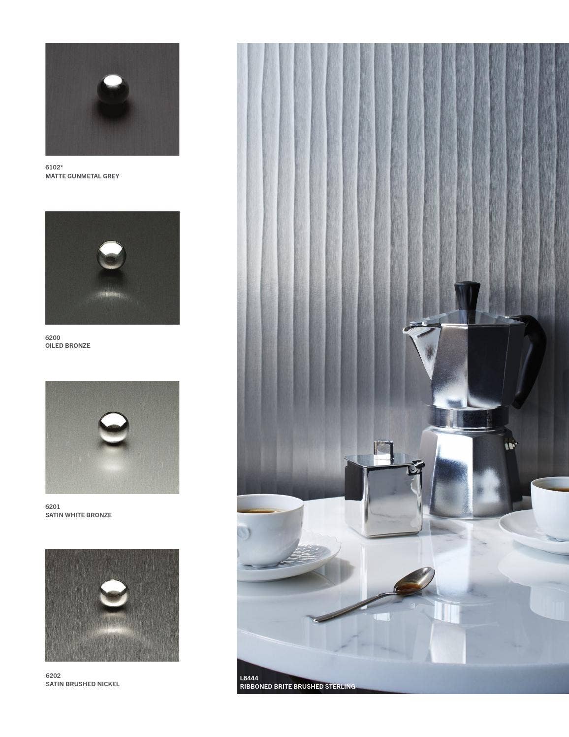 Wilsonart® Decorative Metals Digital Brochure by Wilsonart - Issuu