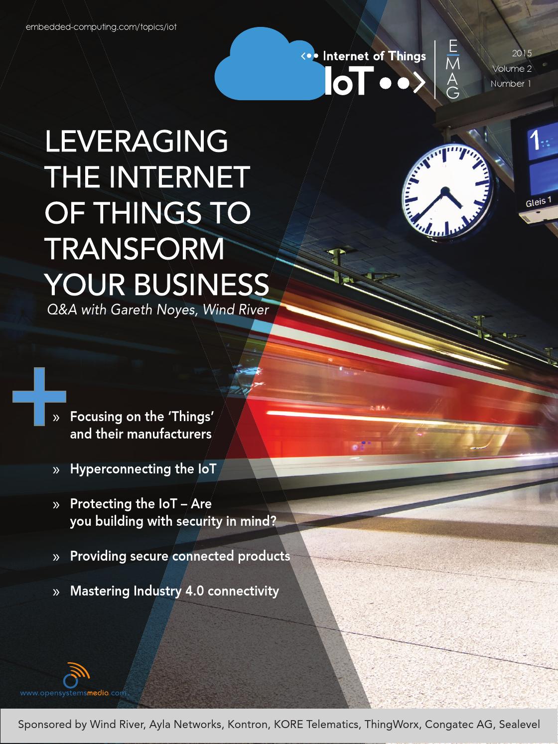 IoT E-mag June 2015 by OpenSystems Media - Issuu