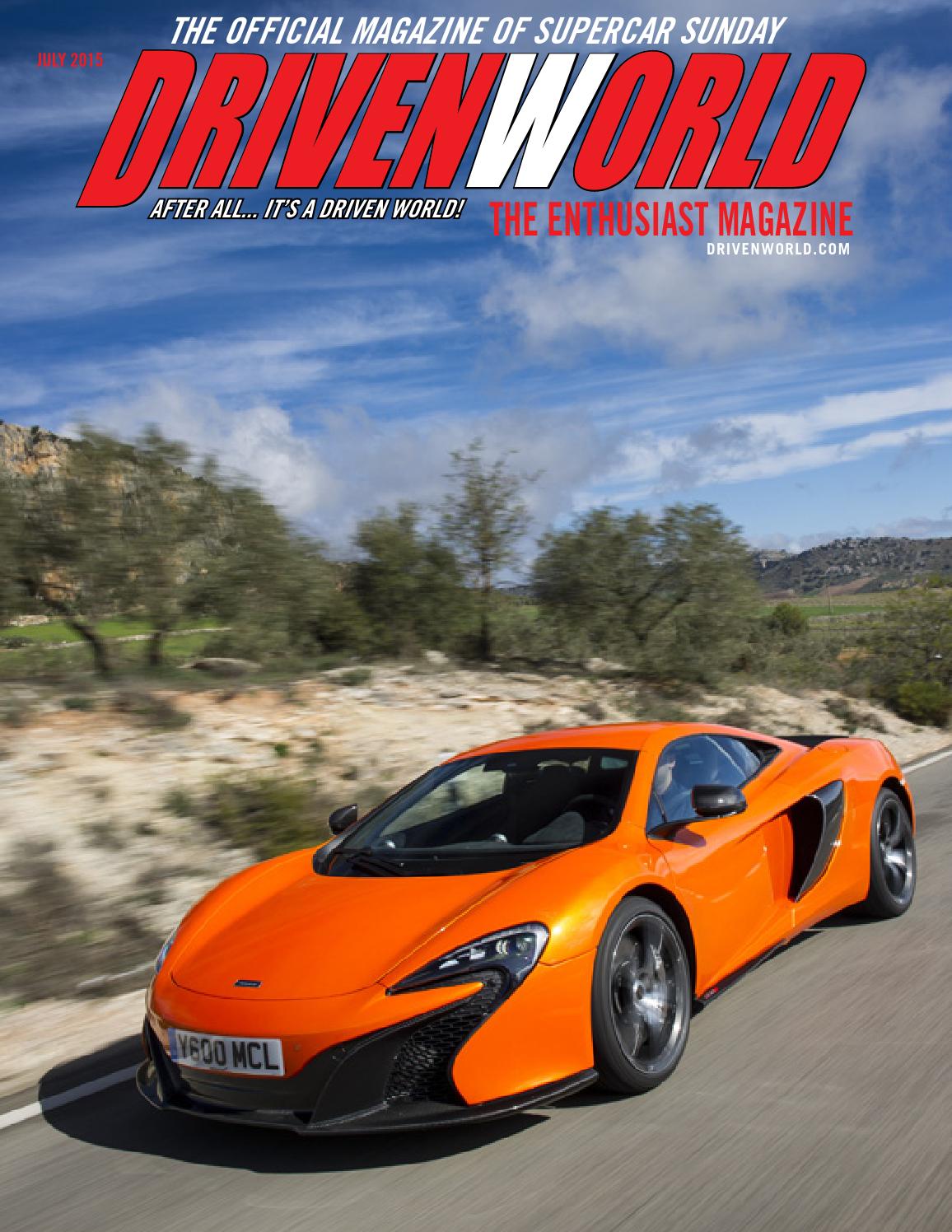 Driven World July 2015 by Driven World Magazine- The official magazine ...