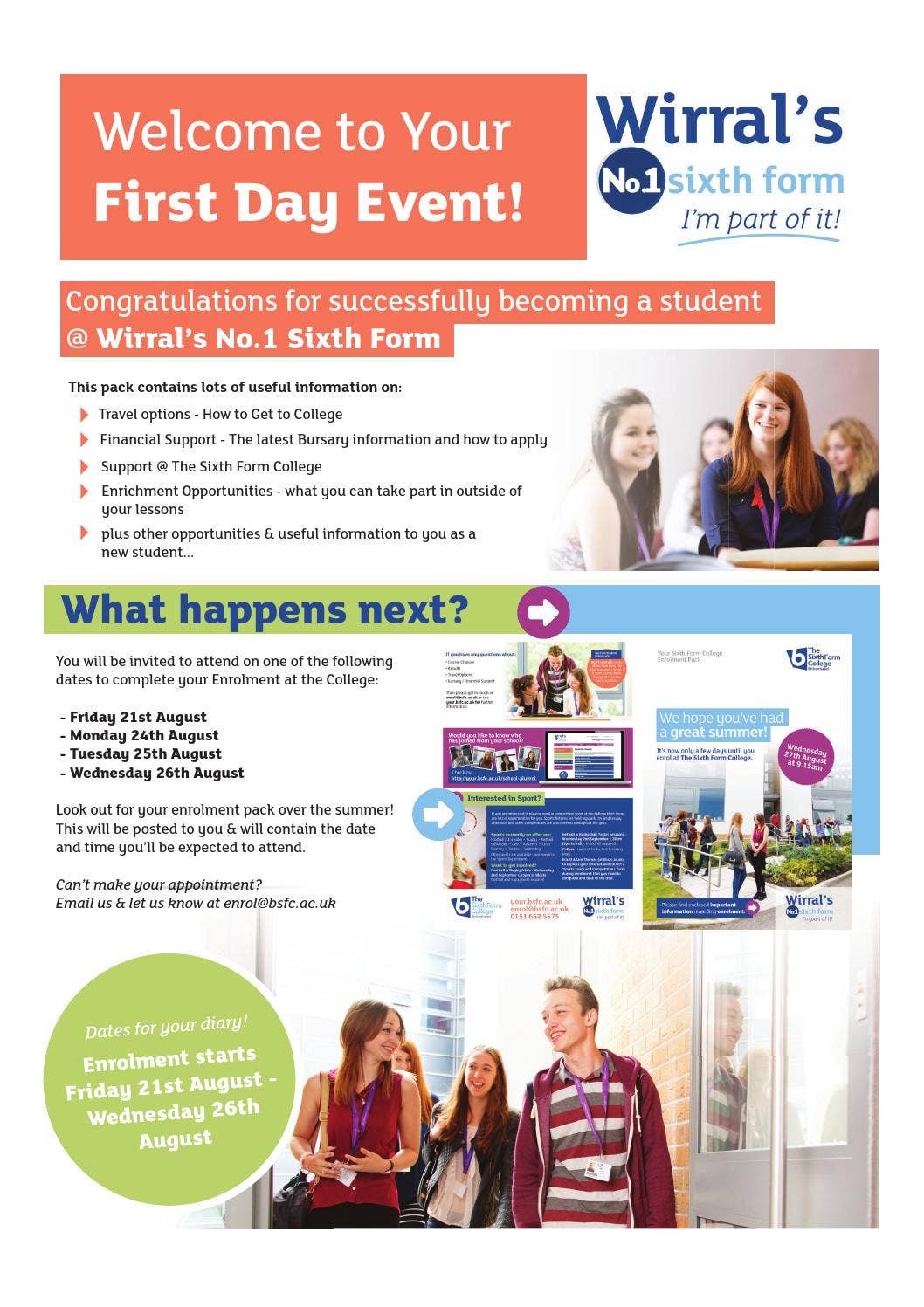 First Day Event Handout by Schudio - Issuu