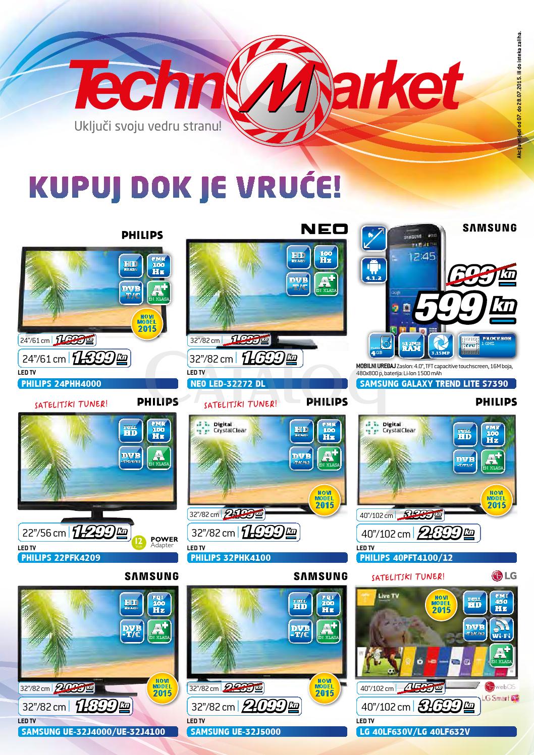 Technomarket rijeka katalog akcija od 07 28 07 2015 by Catalog.hr - Issuu