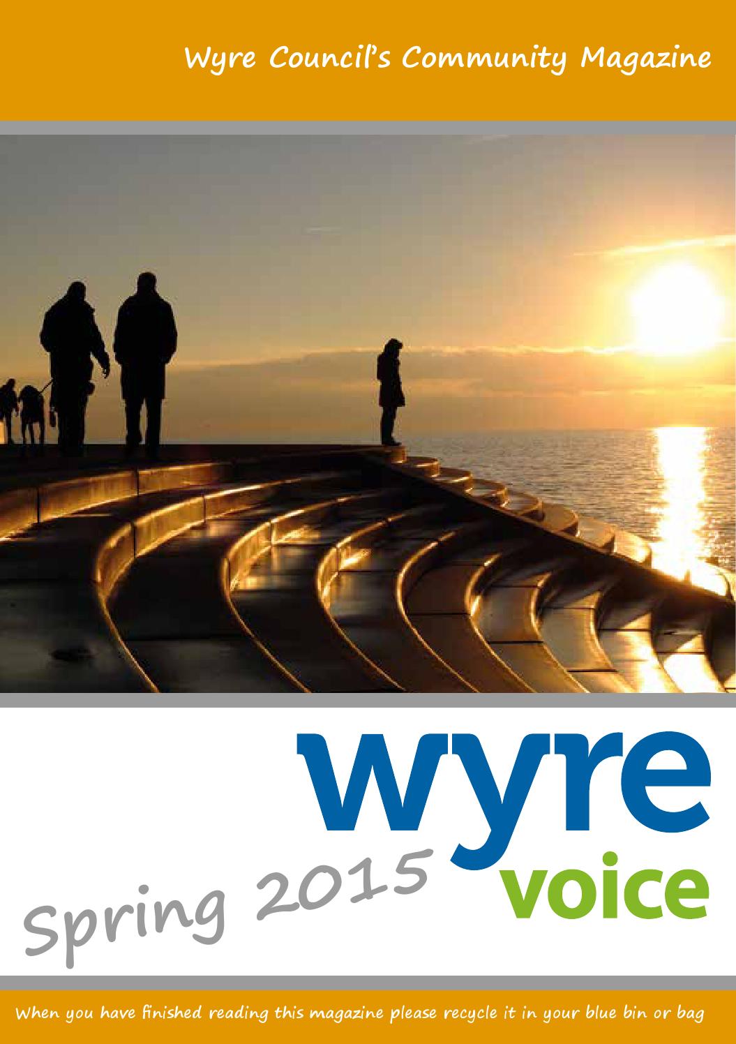Wyre Voice Spring 2015 by Wyre Council - Issuu