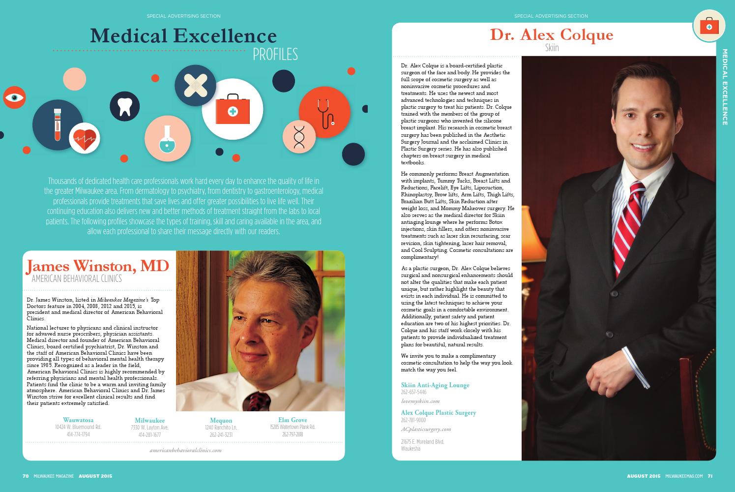 Milwaukee Magazine | Medical Excellence Profiles 2015 by Milwaukee ...