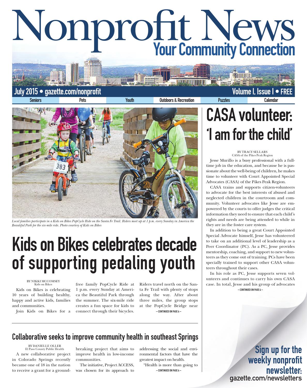 July 2015 Nonprofit News by Colorado Springs Gazette, LLC - Issuu