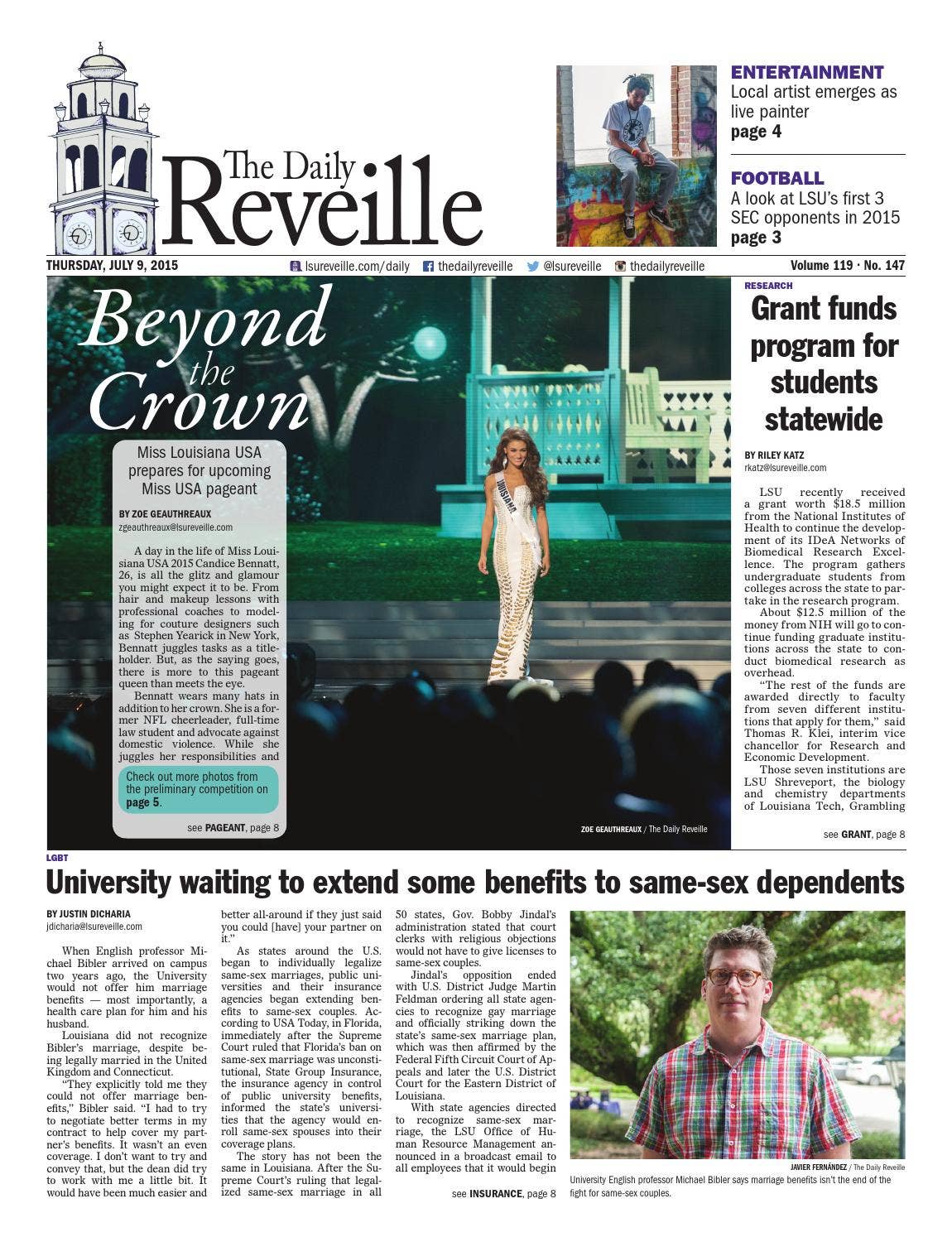 The Daily Reveille - July 9, 2015 by Reveille - Issuu