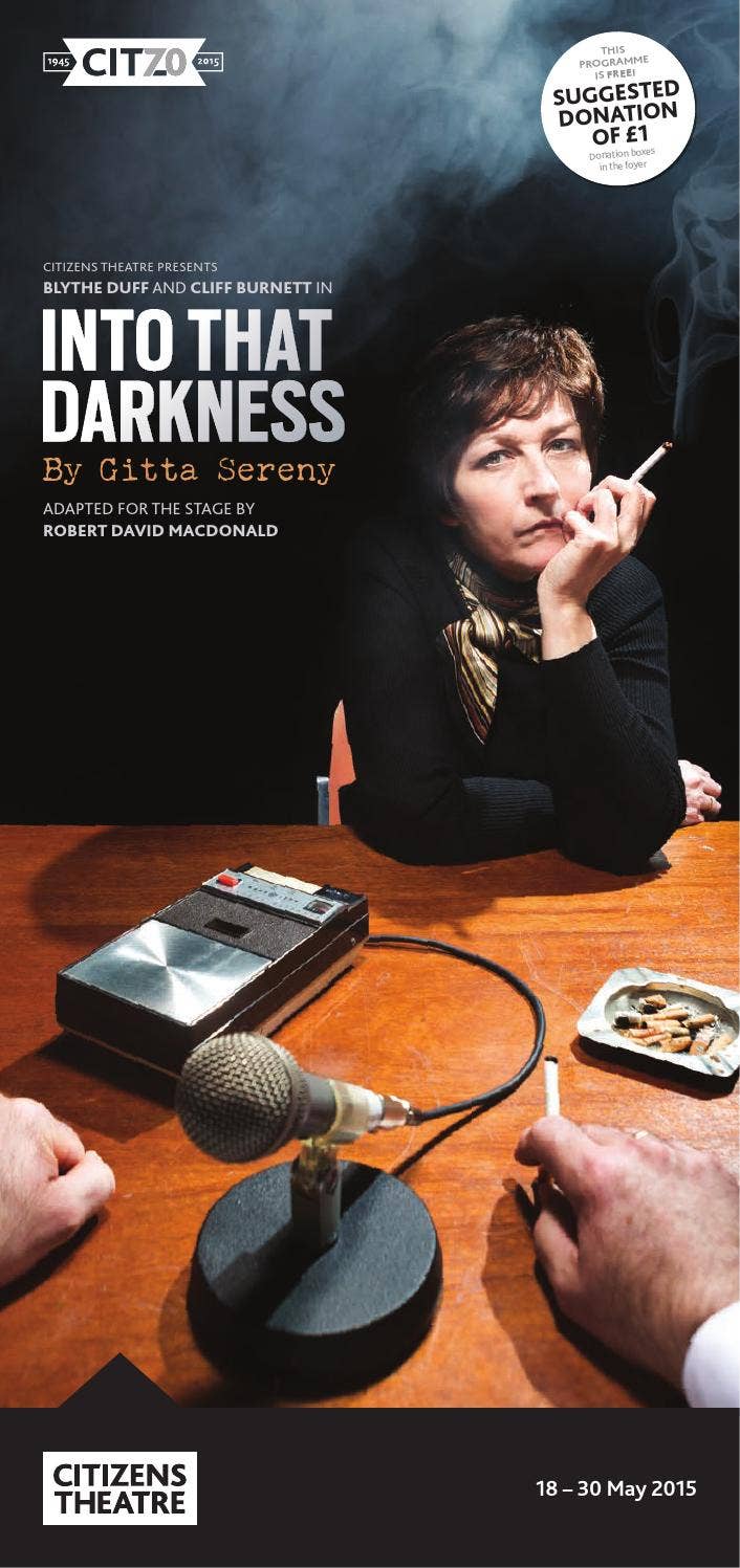 Into That Darkness programme by Citizens Theatre - Issuu