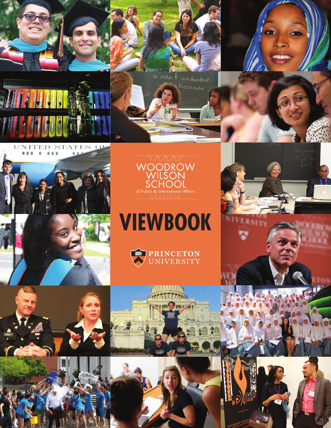 Woodrow Wilson School Graduate Admissions Viewbook by Princeton School ...