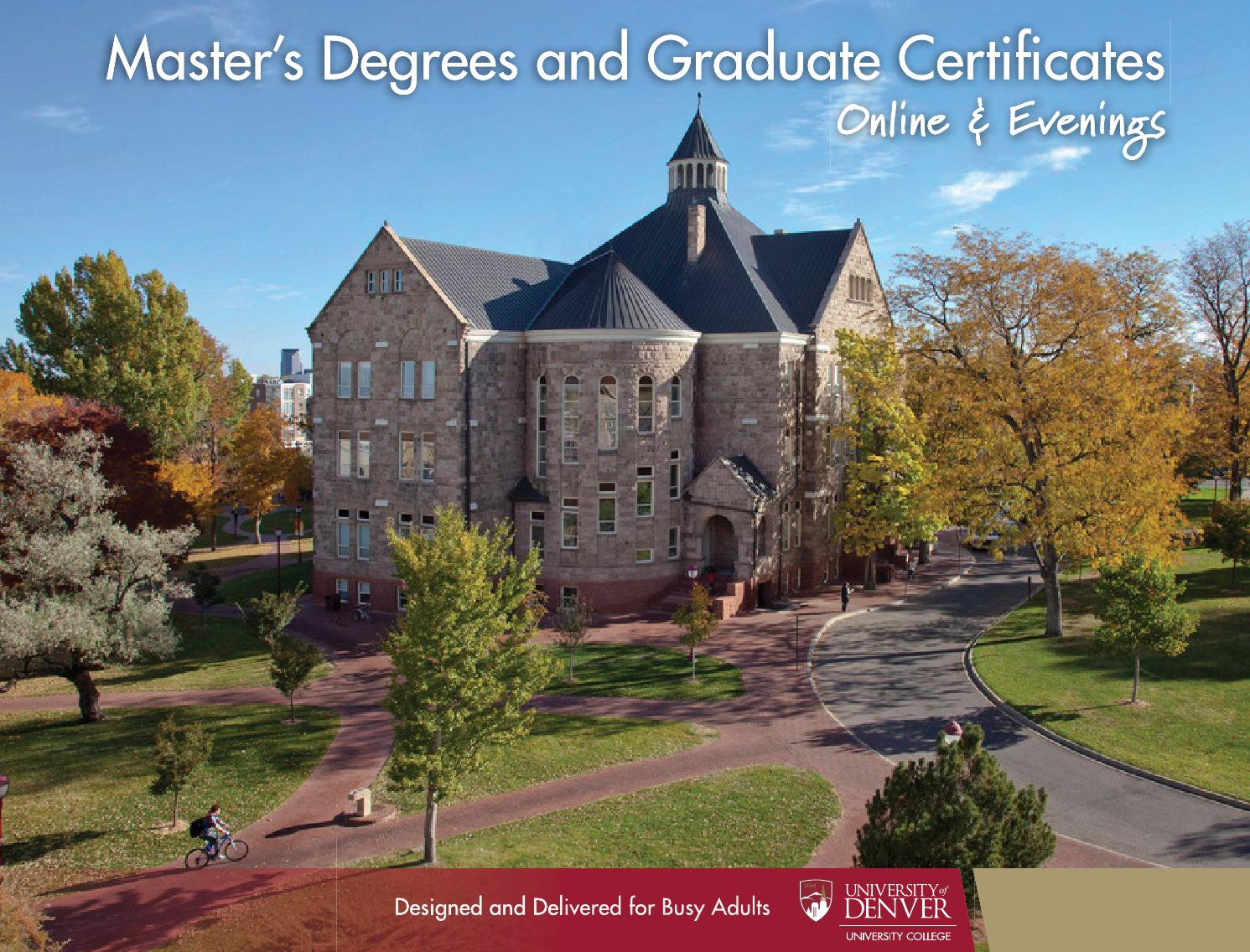 University College | Master's Degrees and Graduate Certificates by ...