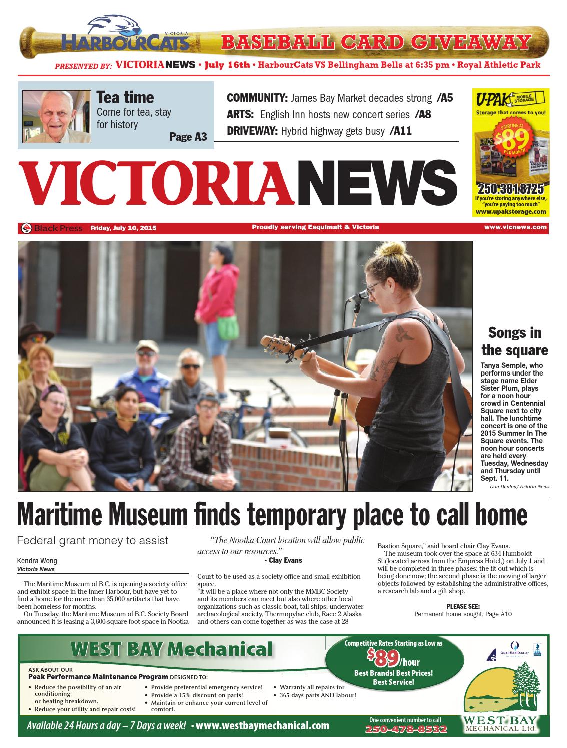 Victoria News, July 10, 2015 by Black Press Media Group - Issuu