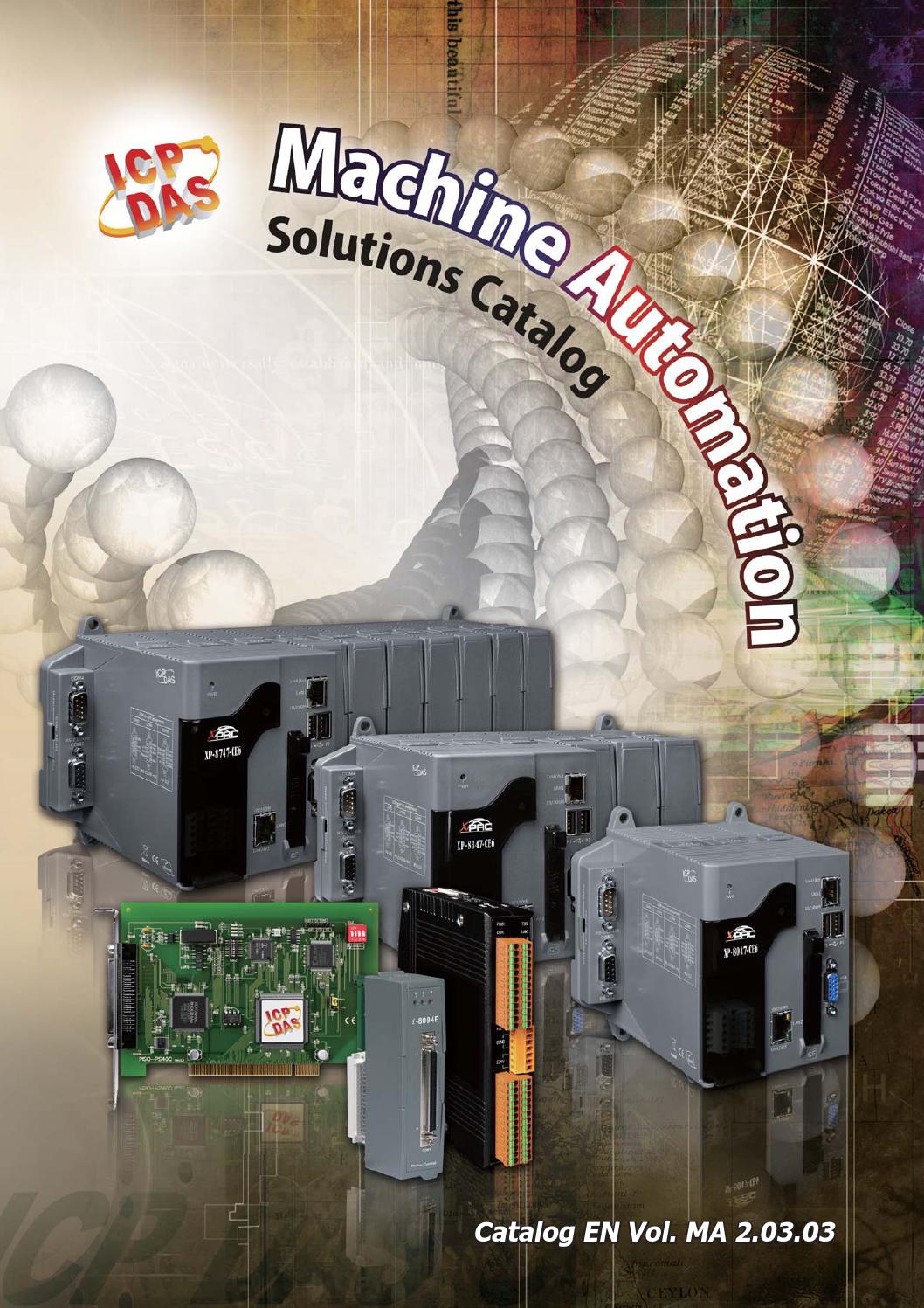 Machine Automation Solutions Catalog Vol. MA. 2.03.03 by ICP DAS - Issuu