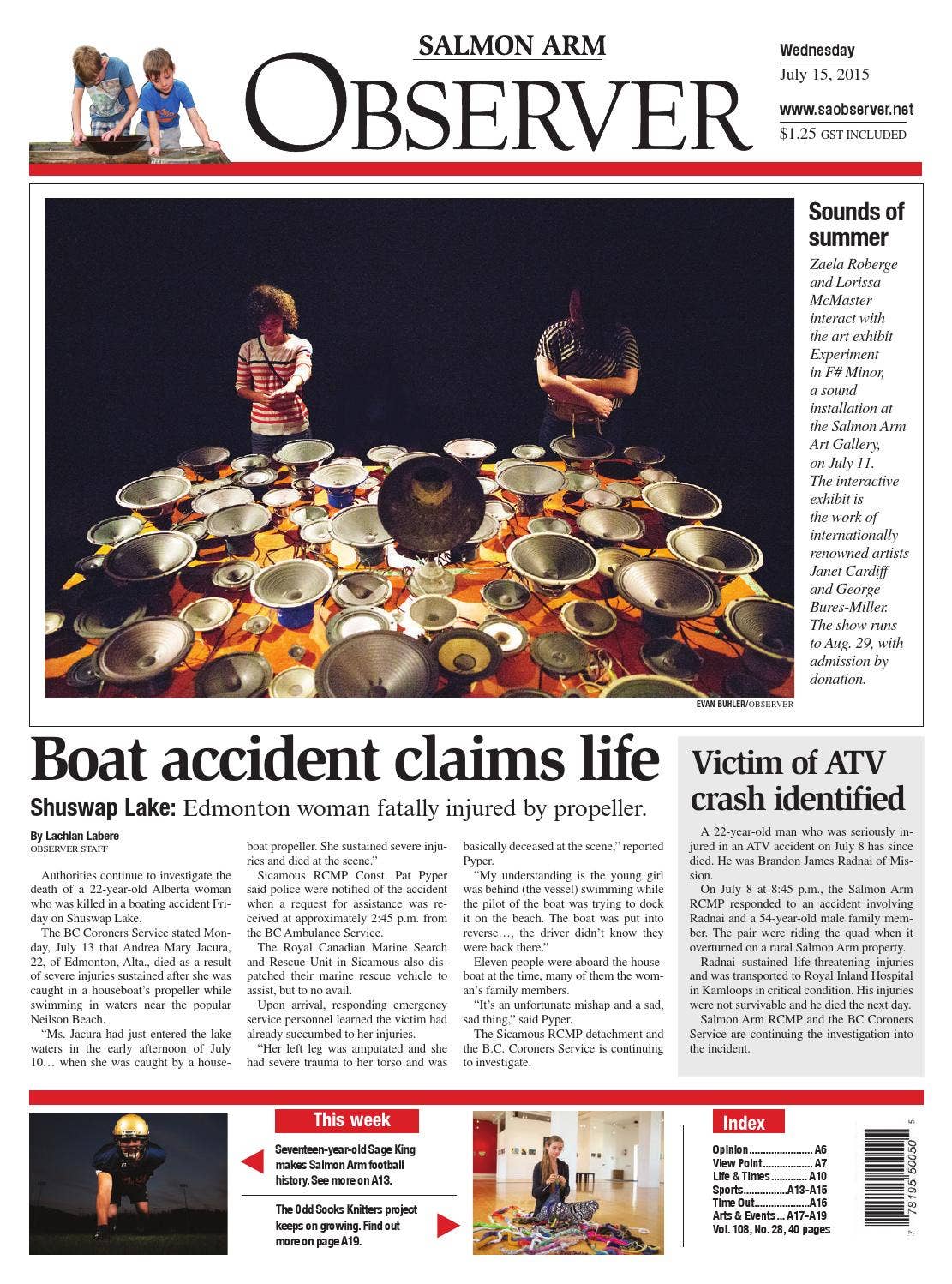 Salmon Arm Observer, July 15, 2015 by Black Press Media Group - Issuu