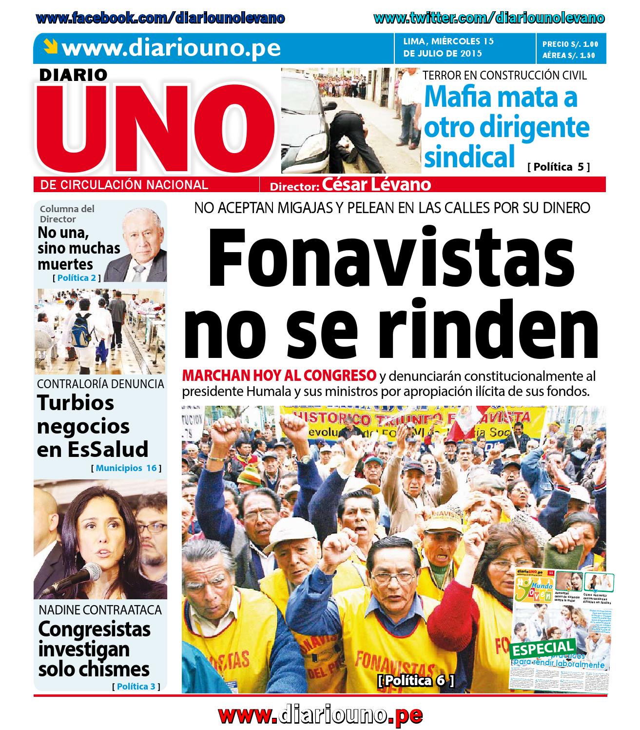 Diario UNO - 15 Julio 2015 by Diario UNO - Issuu
