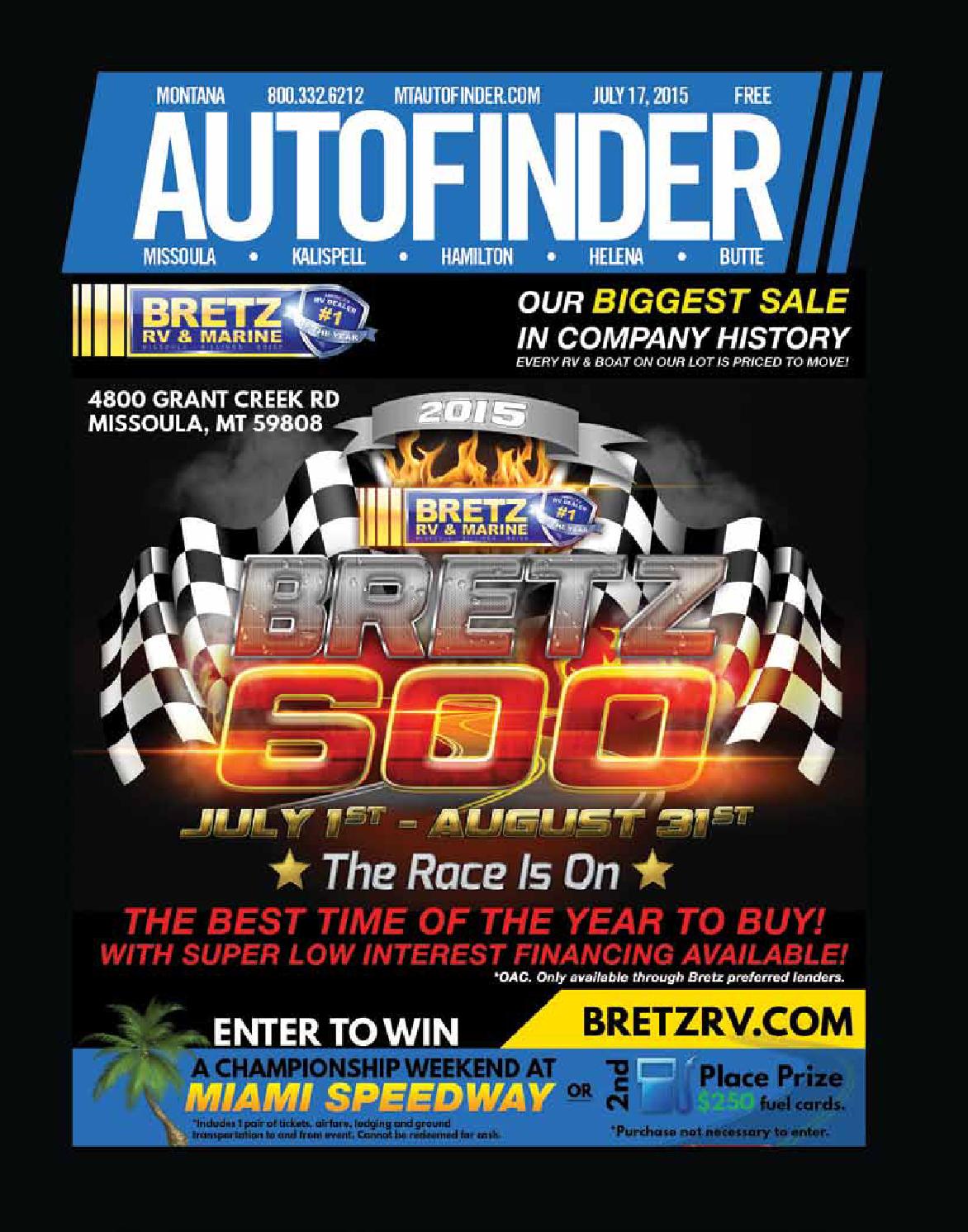 Autofinder July 17, 2015 by Missoulian - Issuu