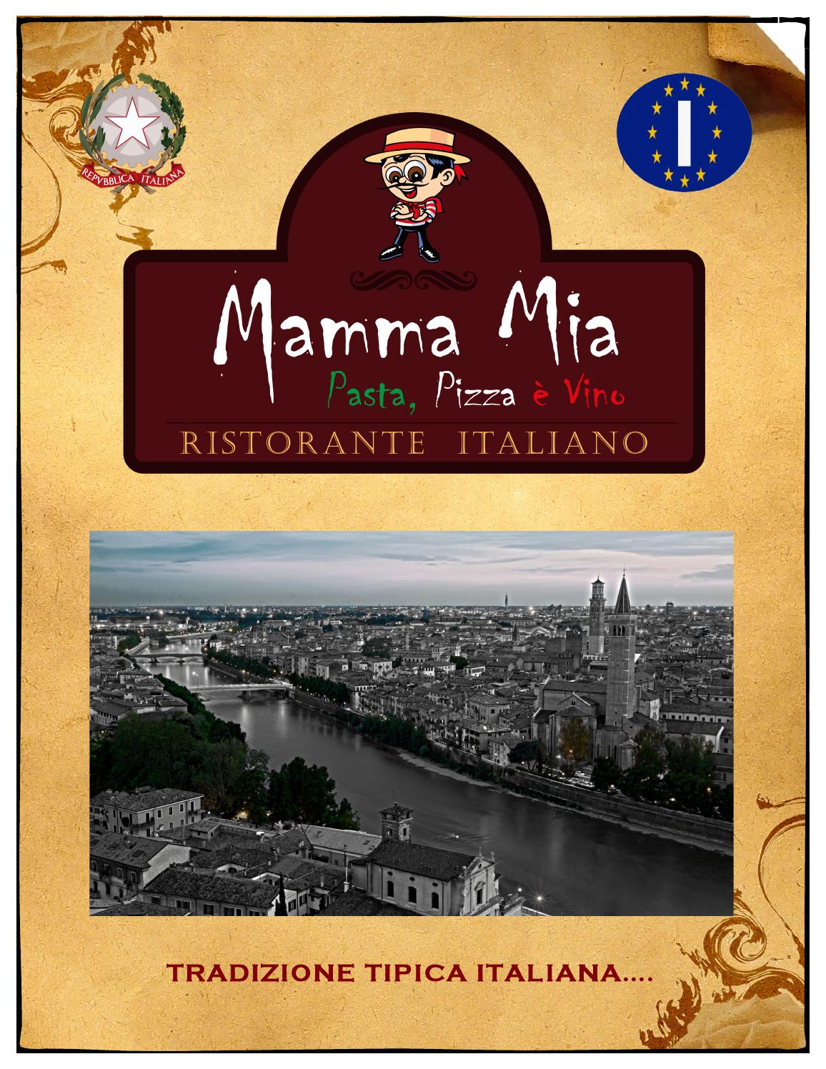 Menu Mamma Mia Ristorante by Green Energia Solar - Issuu