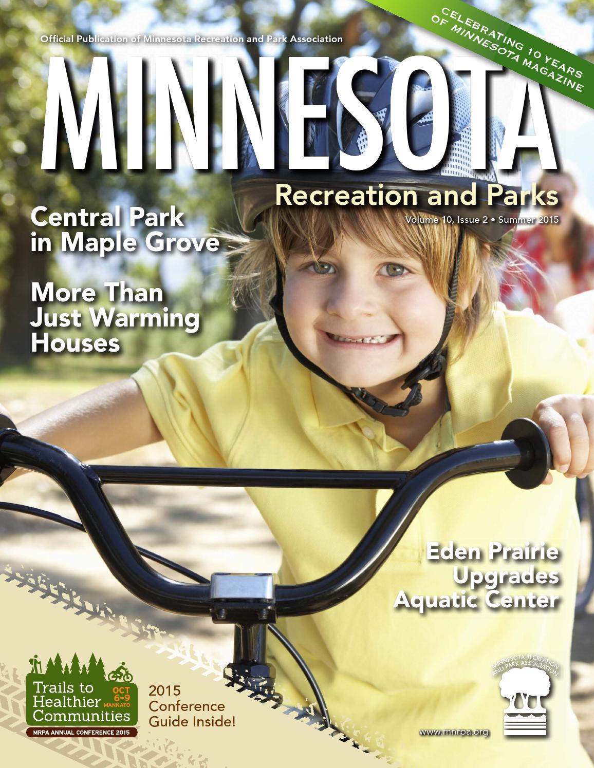 Minnesota Recreation and Parks Magazine Summer 2015 by Pernsteiner ...
